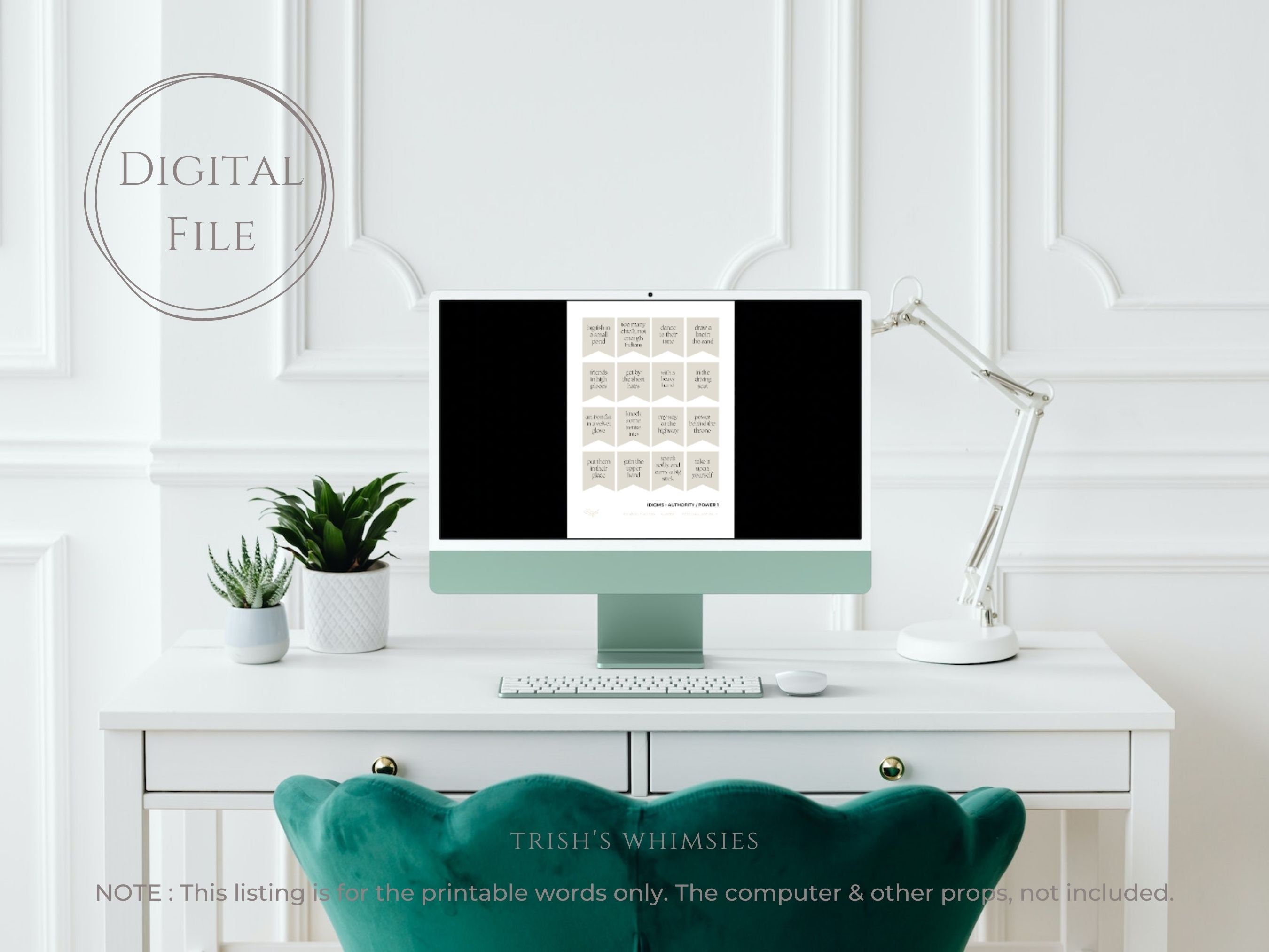 Common English Idioms for Work, Printable Idiomatic Expressions ...