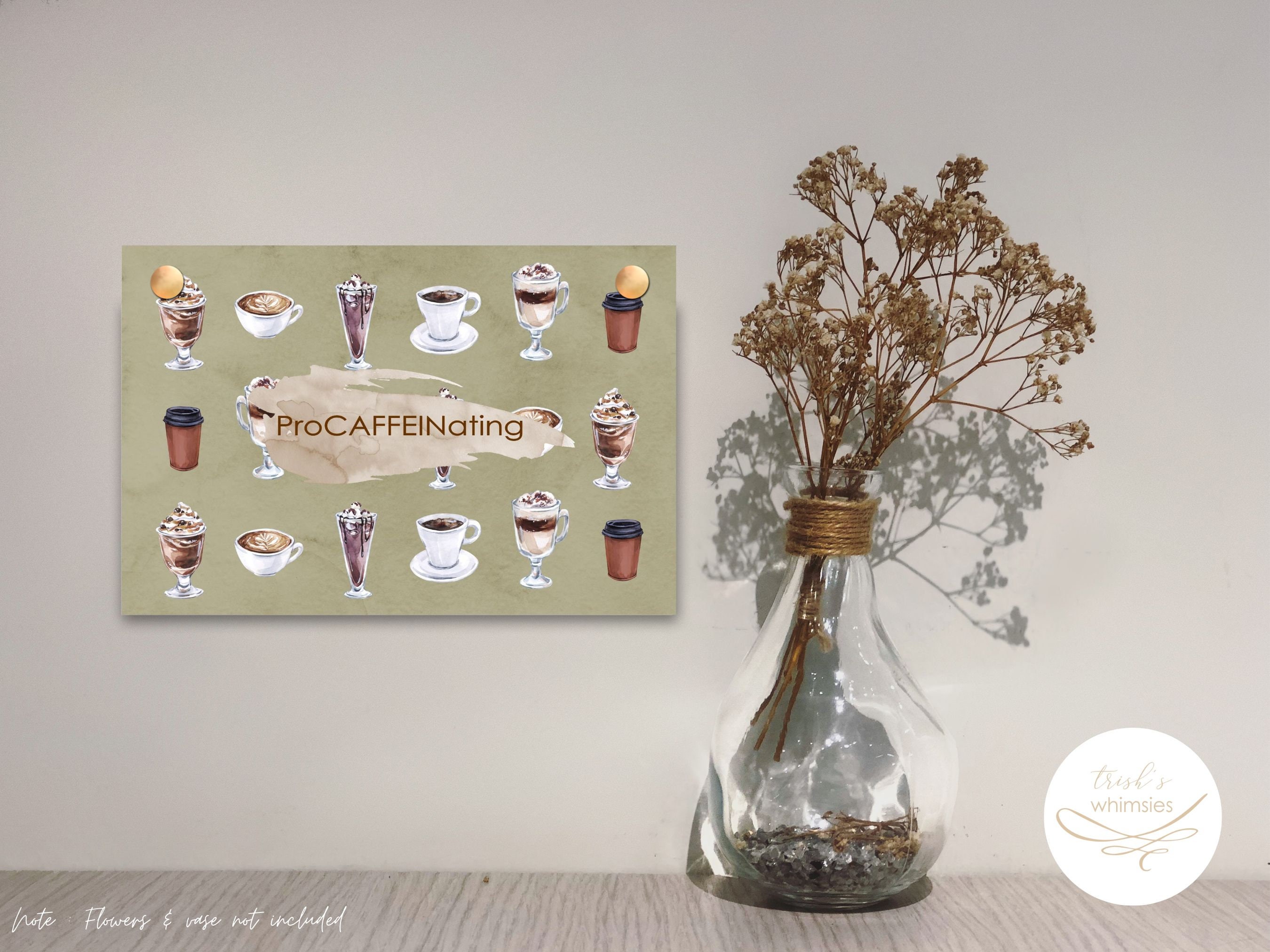 Coffee Journal Cards Printable Scrapbooking Embellishments - Etsy