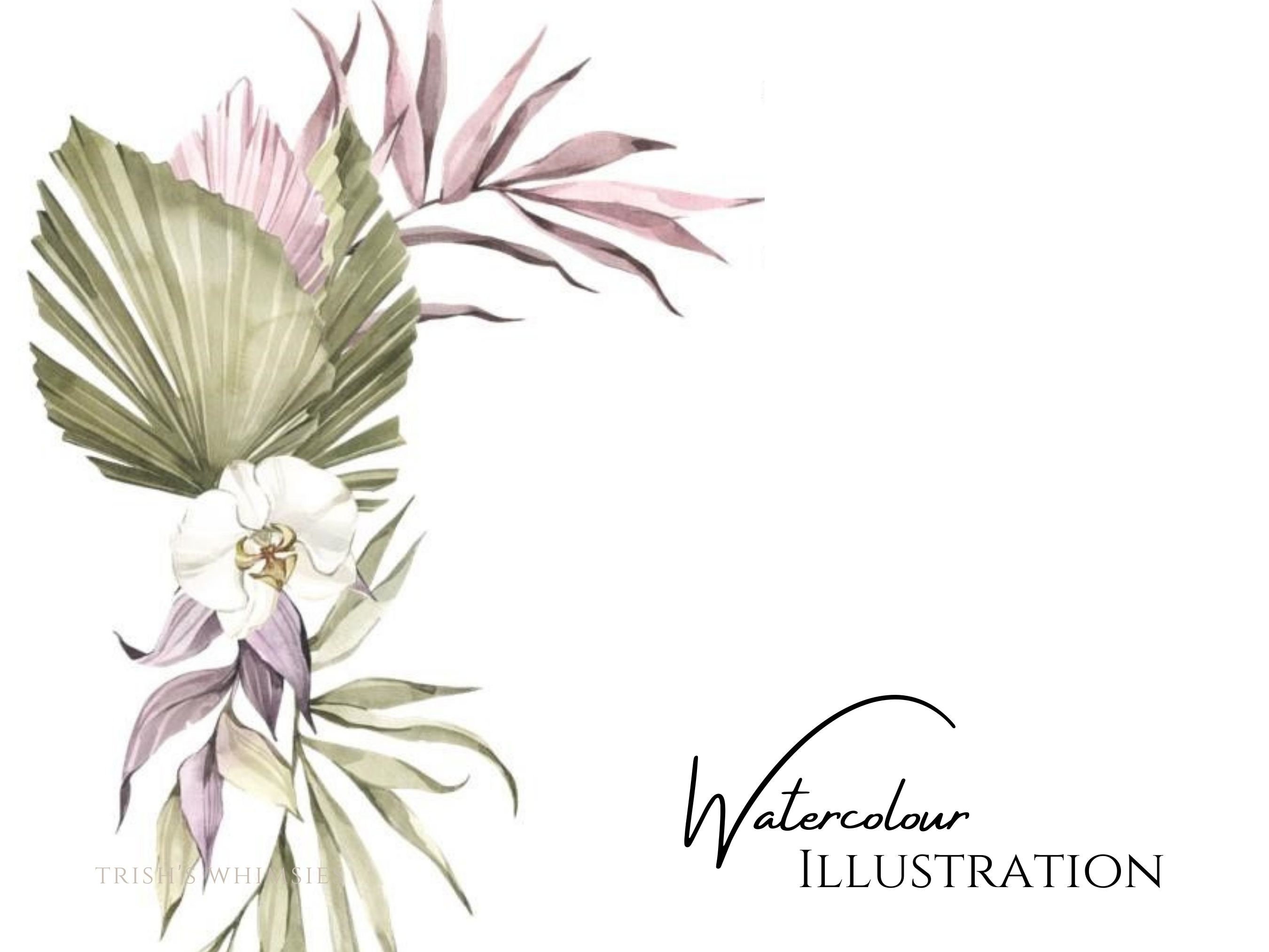 Printable Notepad in Tropical Theme, Bedside Note, Jotter Pad, Brain ...