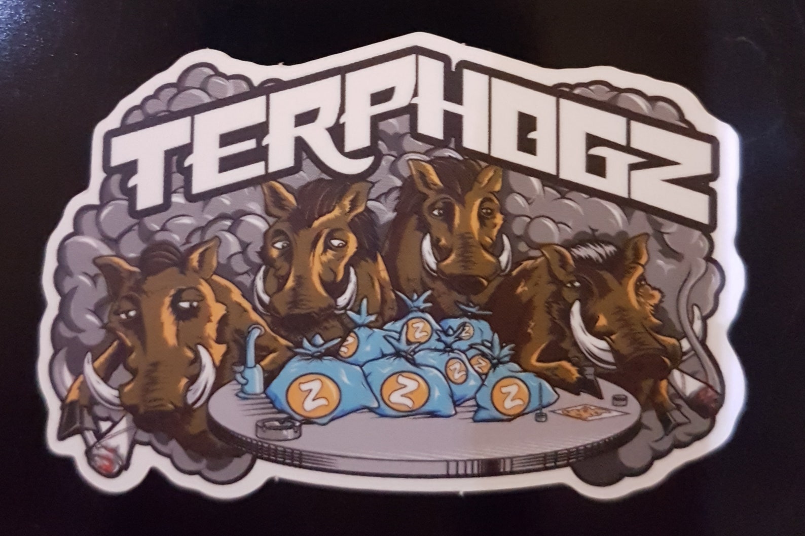 TERP HOGZ Vinyl Sticker Cali Slap Weed 420 710 Marijuana Cannabis ...