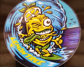 Lemon Tree Vinyl Sticker Cali Slap Weed 420 710 Marijuana - Etsy