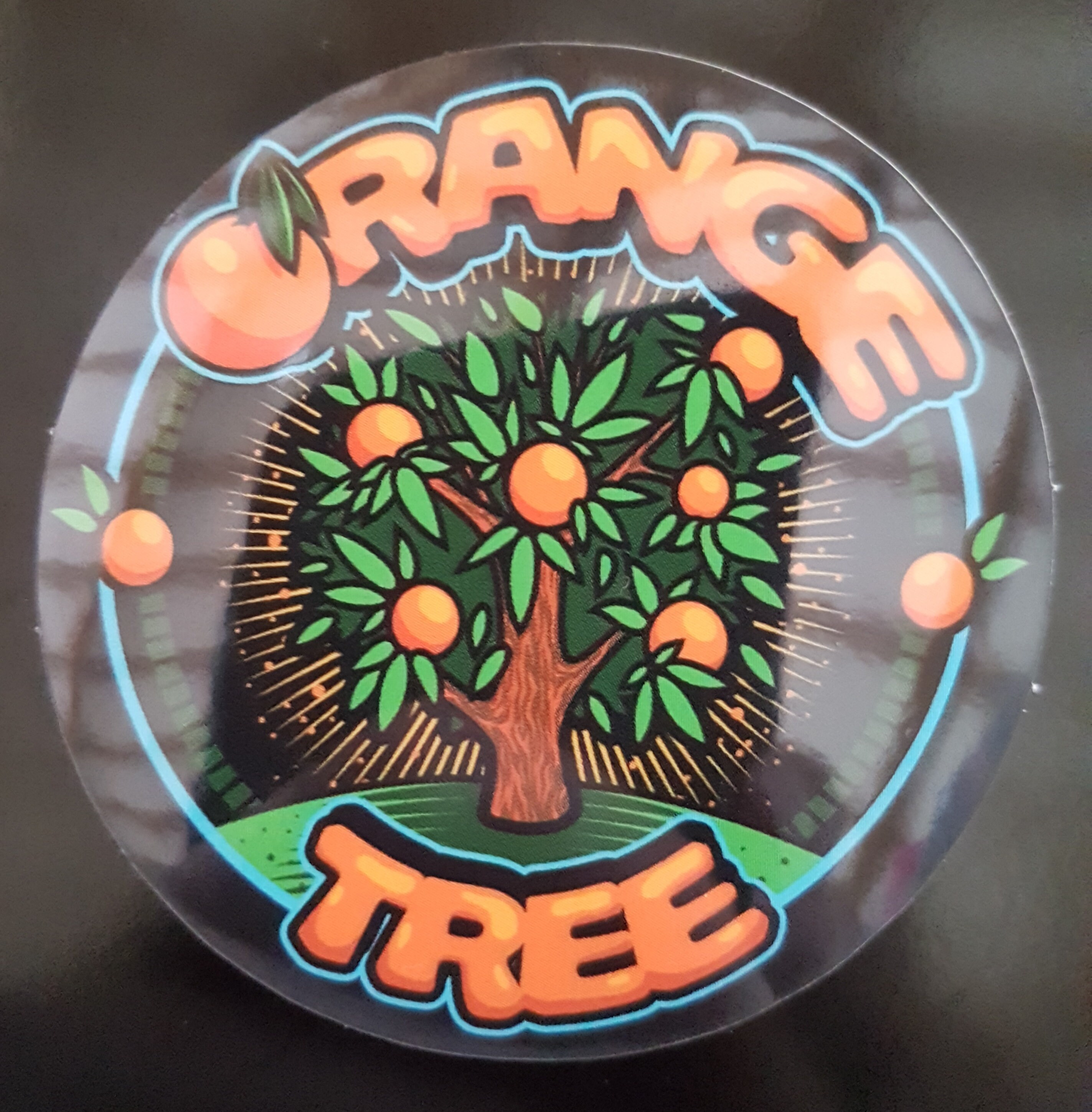 Orange Tree Vinyl Sticker Cali Slap Weed 420 710 Marijuana Cannabis ...