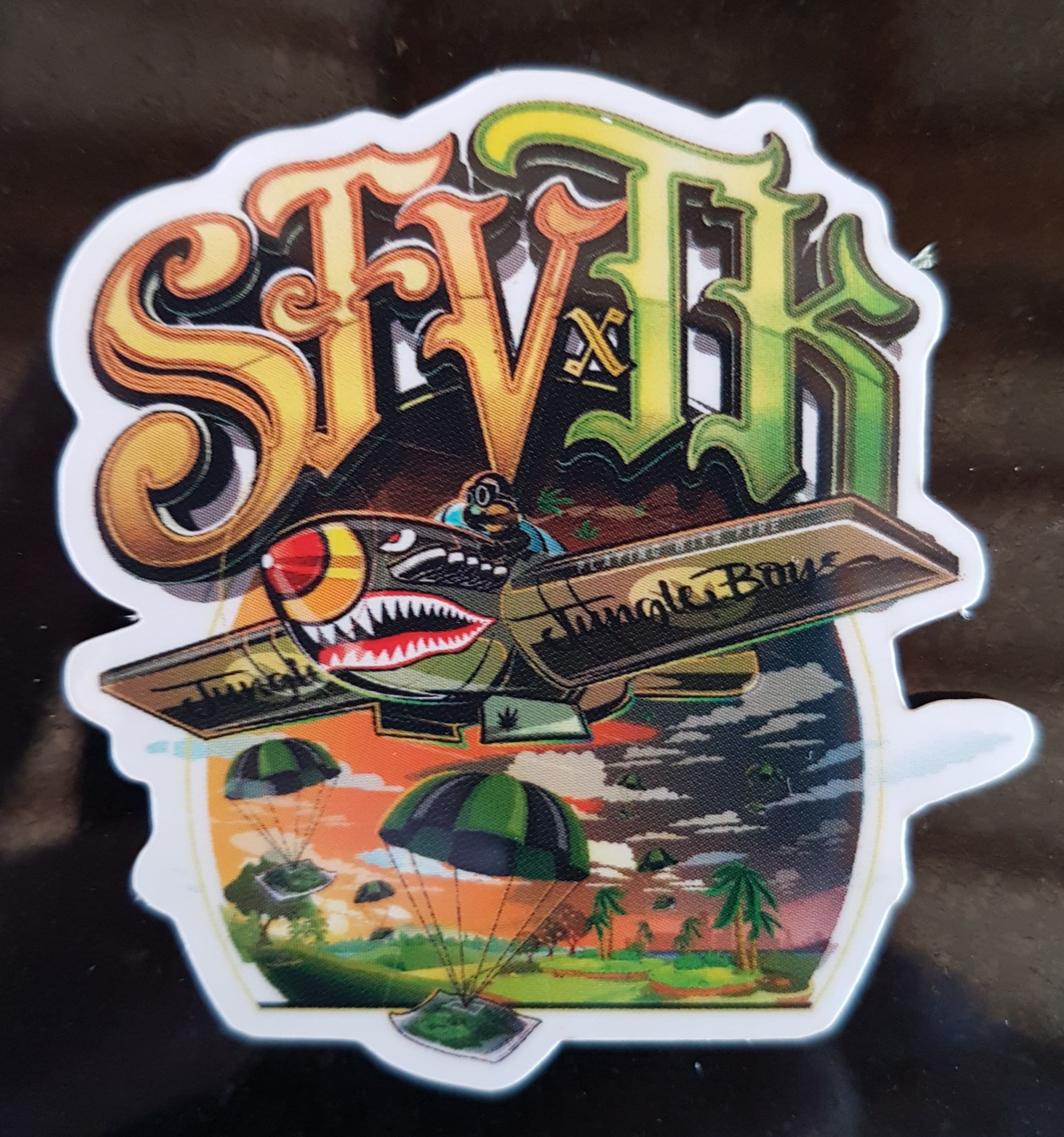 Buy Jungle Boys 6 Pack of Vinyl Stickers Cali Slap Weed 420 710 ...