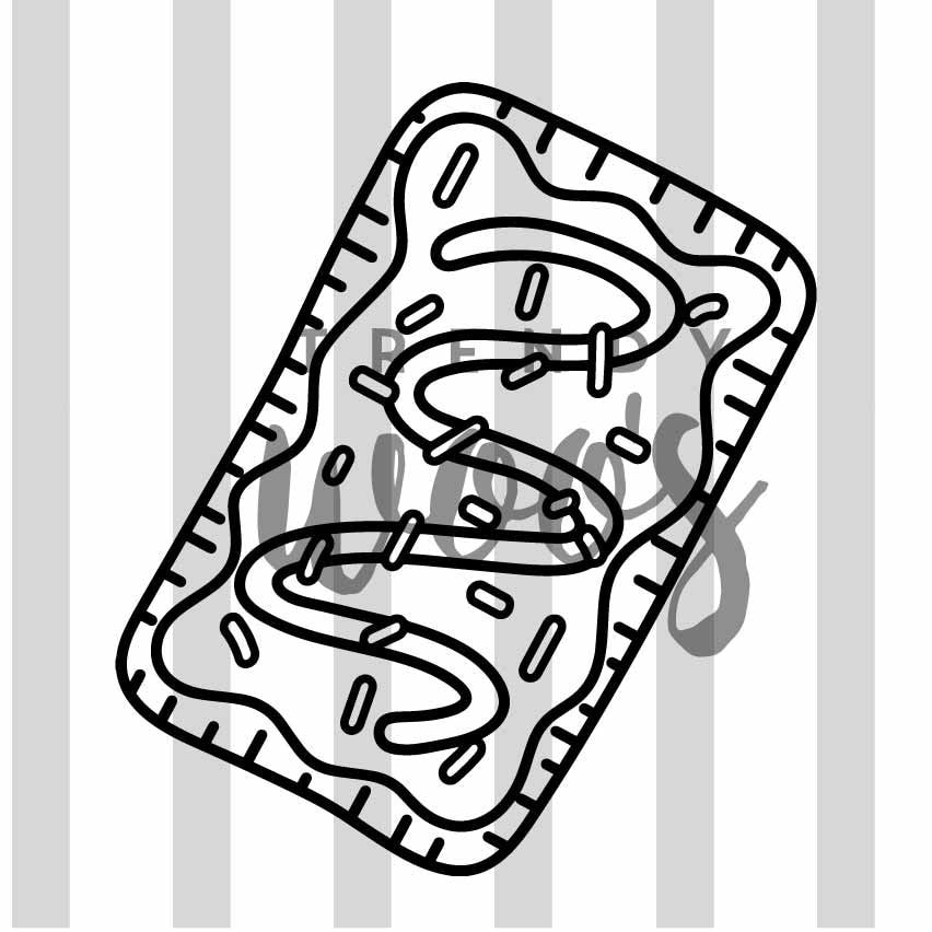 Pop Tart Coloring Pages