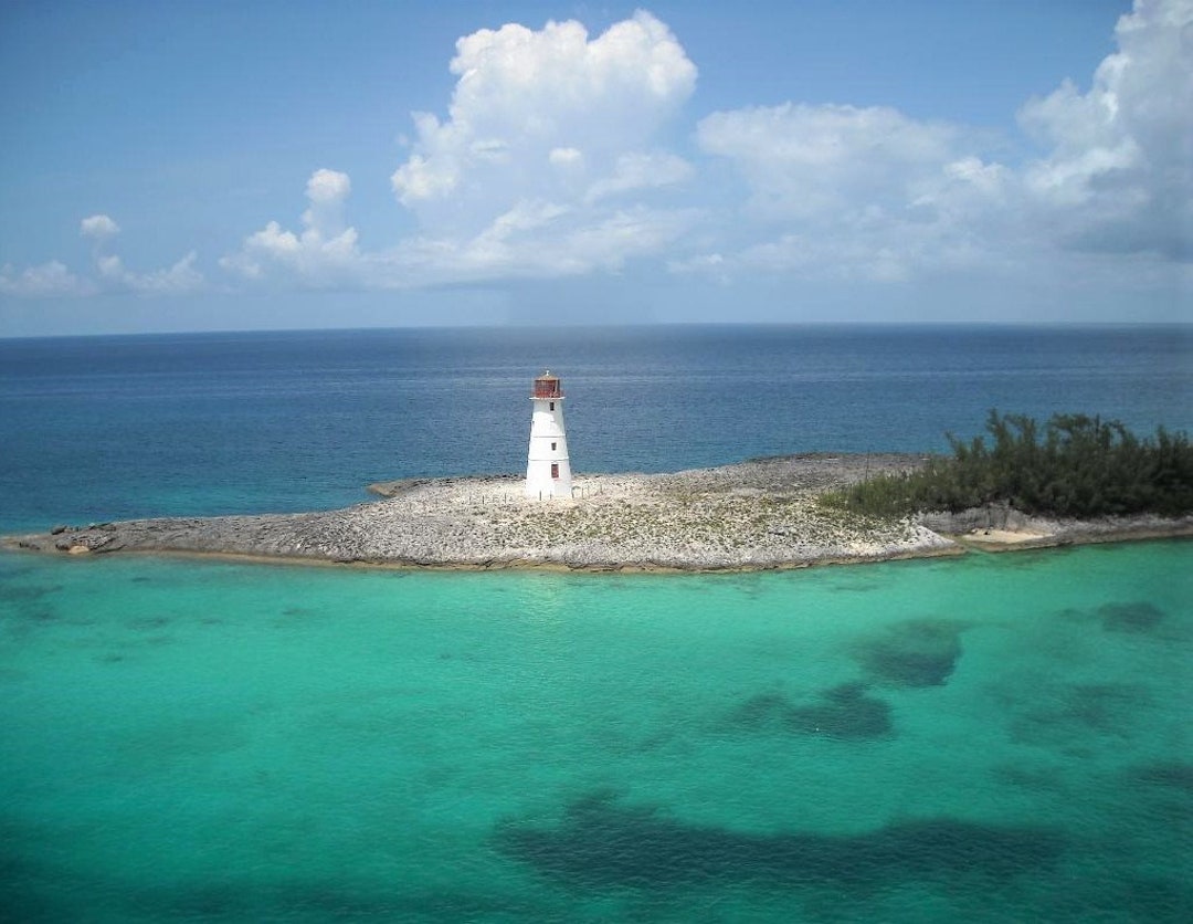 Photo of Nassau Port Bahamas Lighthouse - Etsy
