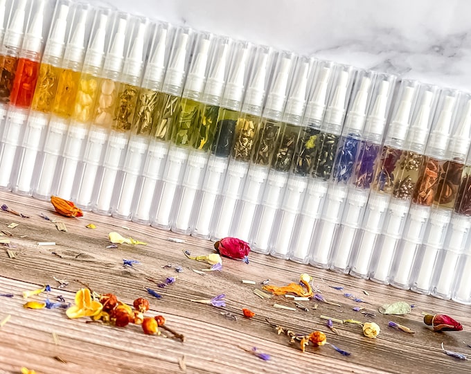 All Natural Hydrating Cuticle Oil Pens 33 Scents Infused With Herbs