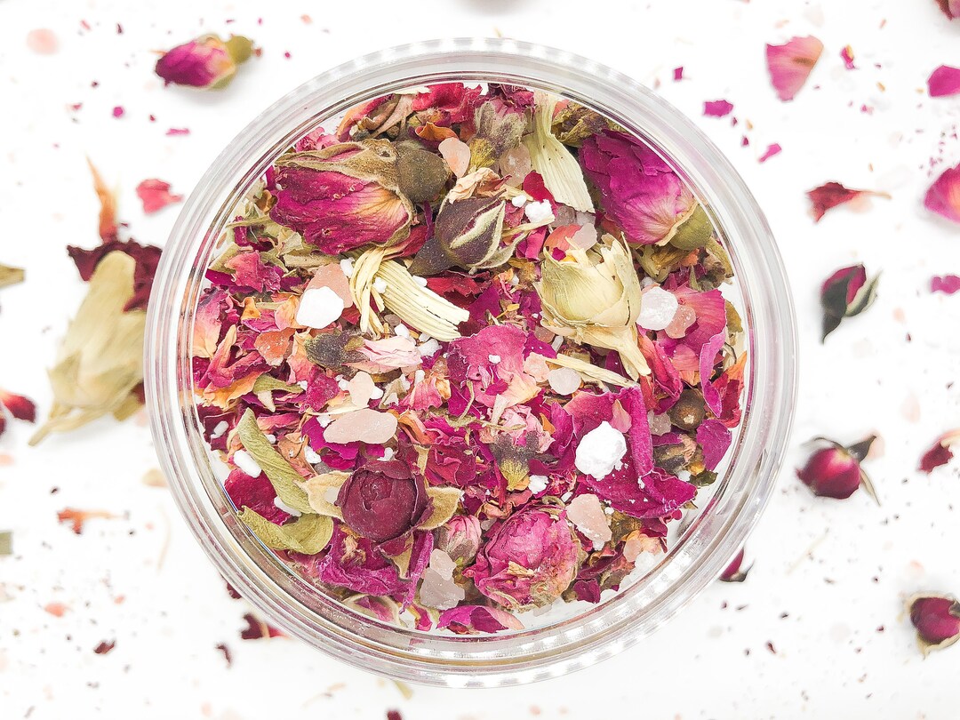 Pretty in Pink Tea Bath 100% All-natural Tea Baths Tub - Etsy