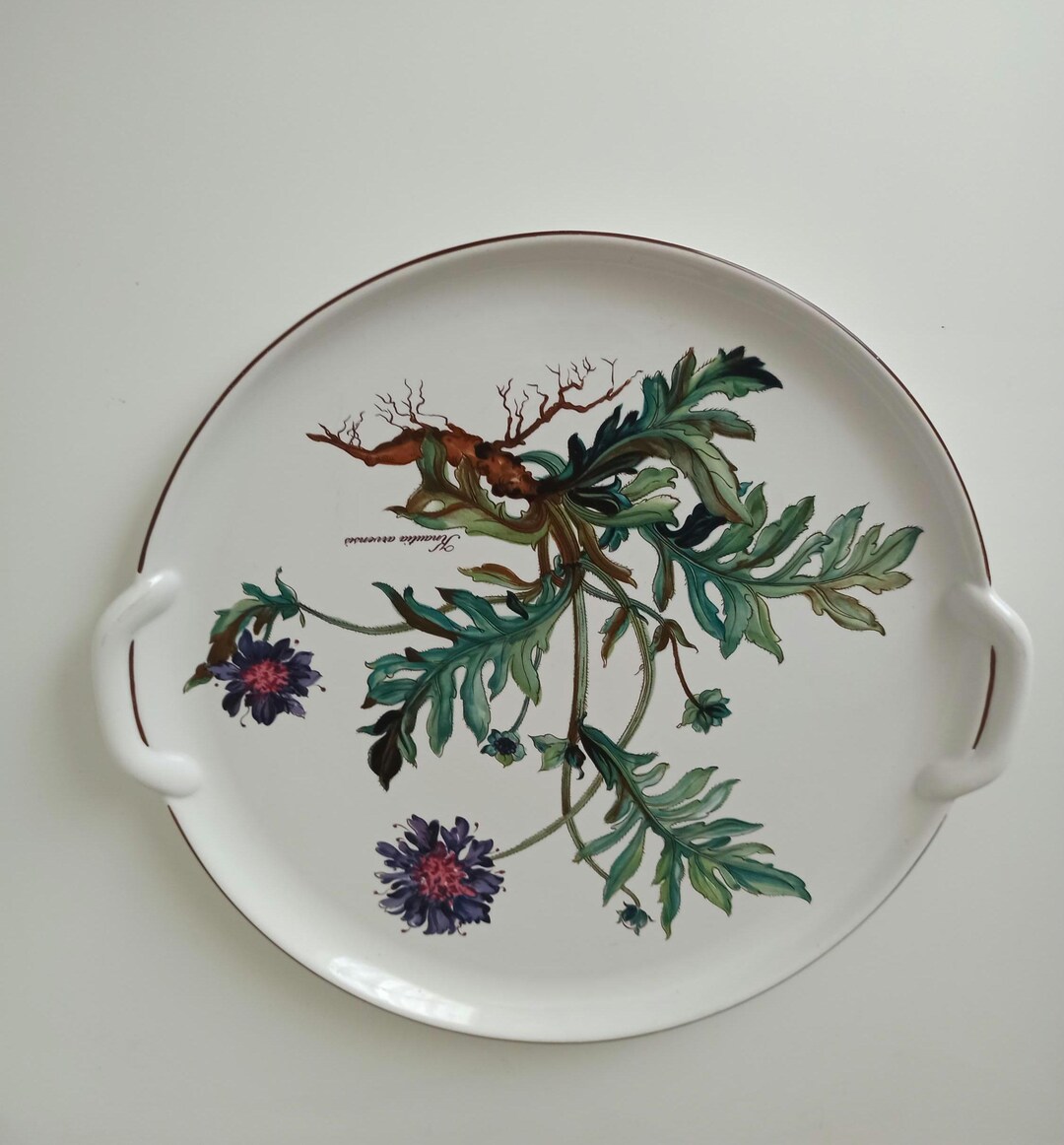 Vintage Villeroy and Boch "Botanica" Handeled Kuchenplatte ...