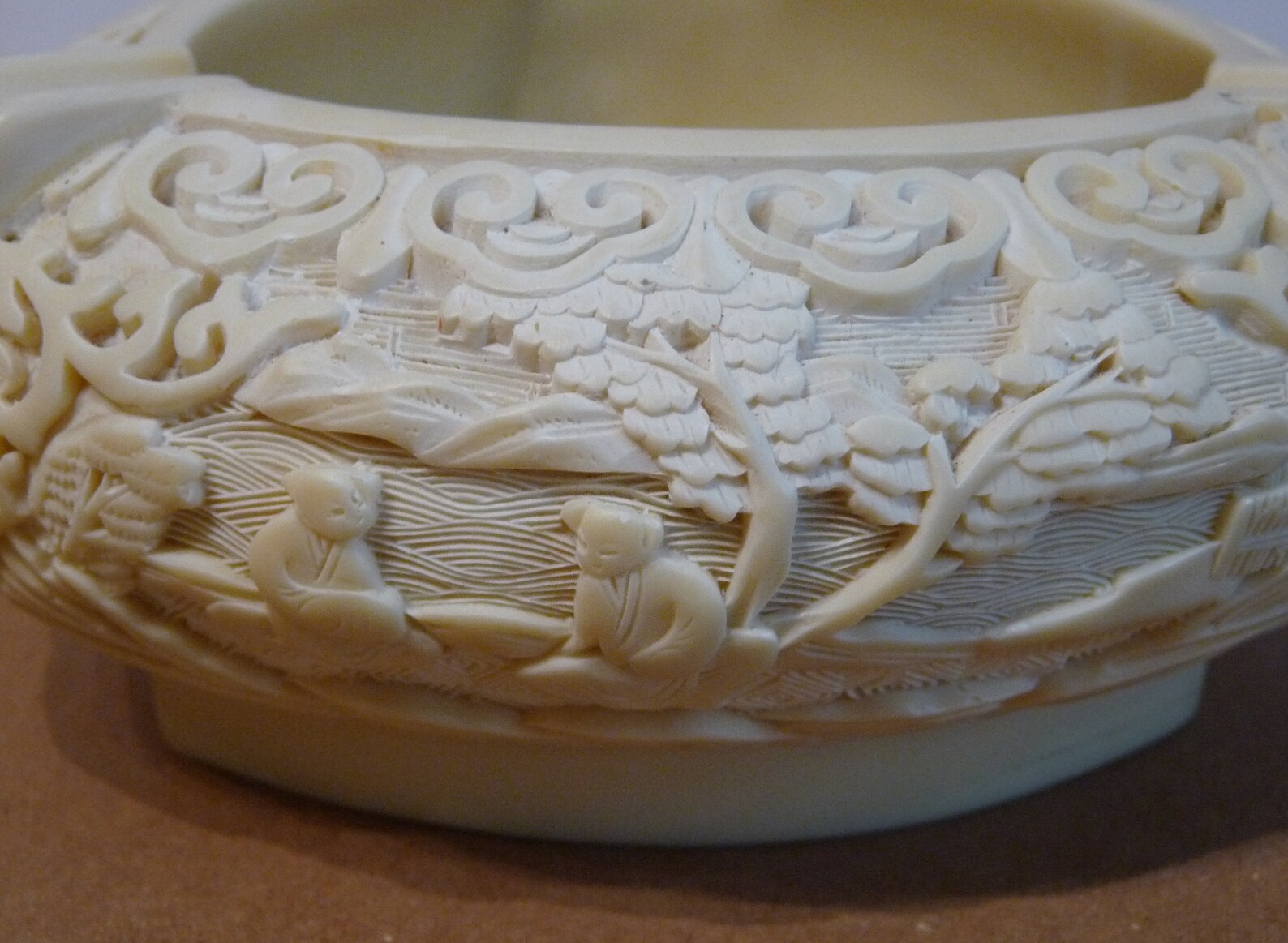 Hand Carved Ivory Soapstone Ashtray Triangular Shape Ashtray - Etsy