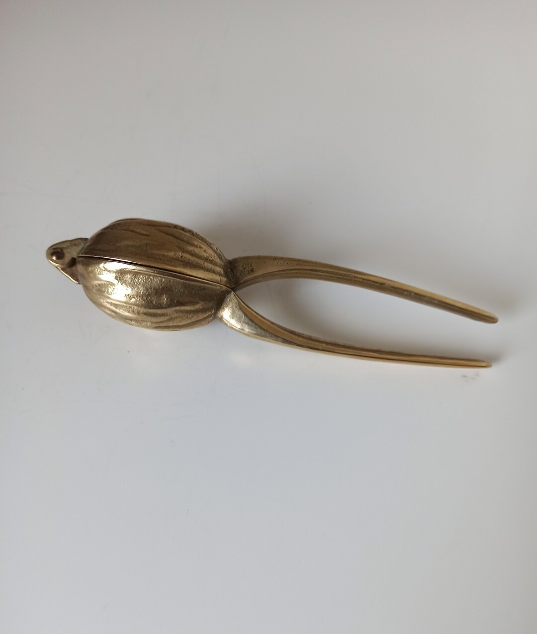 Vintage Solid Brass Nutcracker, Ornate Brass Nutcracker, Walnut Cracker ...