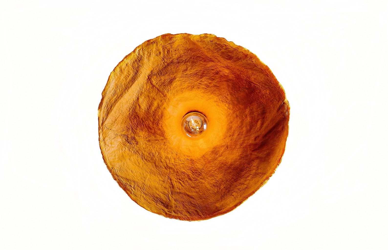 Pendant Yellow Unique Lighting Hanging Industrial Light for Living Room ...