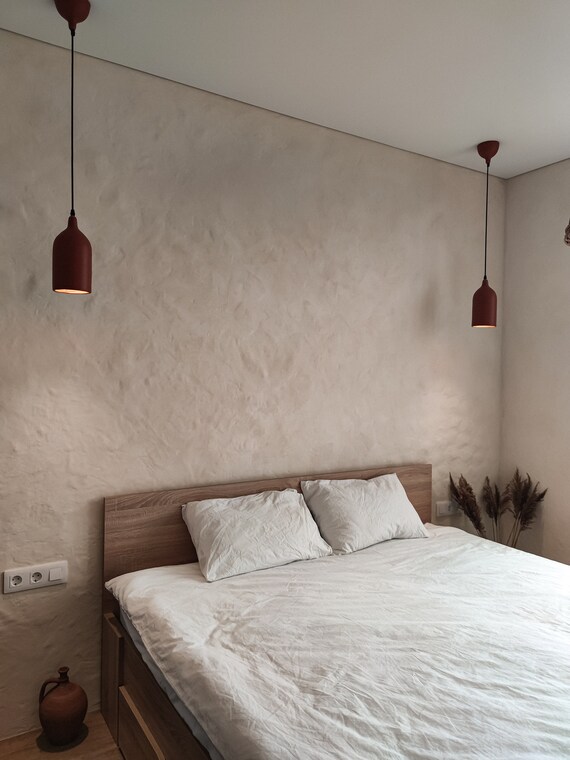 Ceramic Light Fixture for Kitchen Island Bell Shape - Etsy