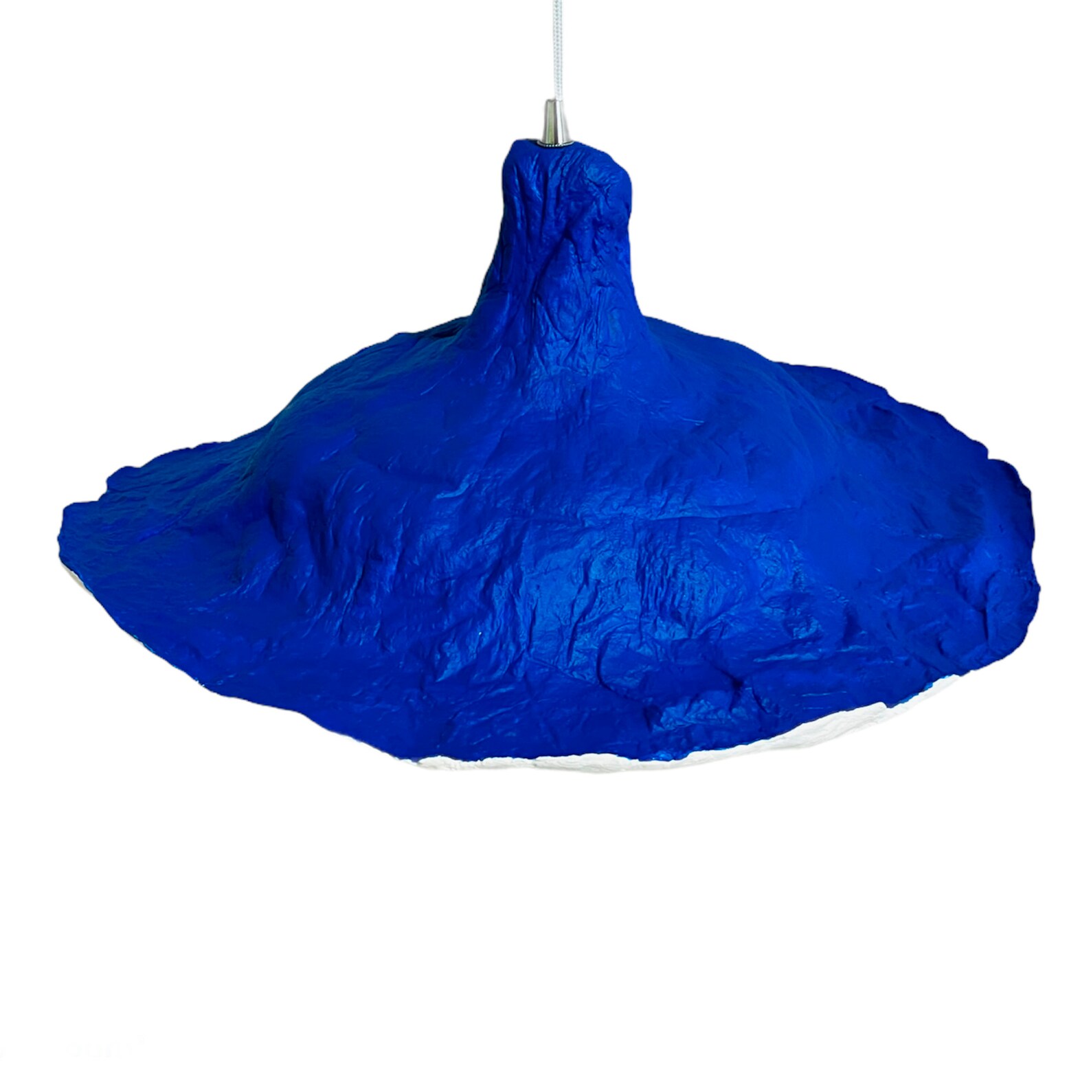 Unique Paper Mache Pendant Light Farmhouse Lighting for - Etsy