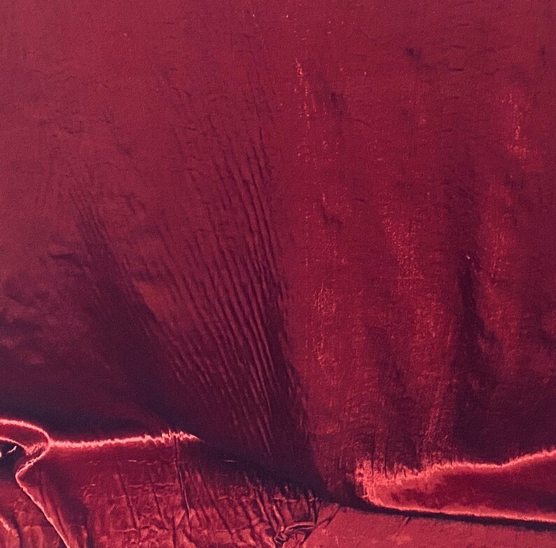 Red Velvet Sheen Fabric, 2 Yards, Drapery Fabric, Robert Allen, Home ...