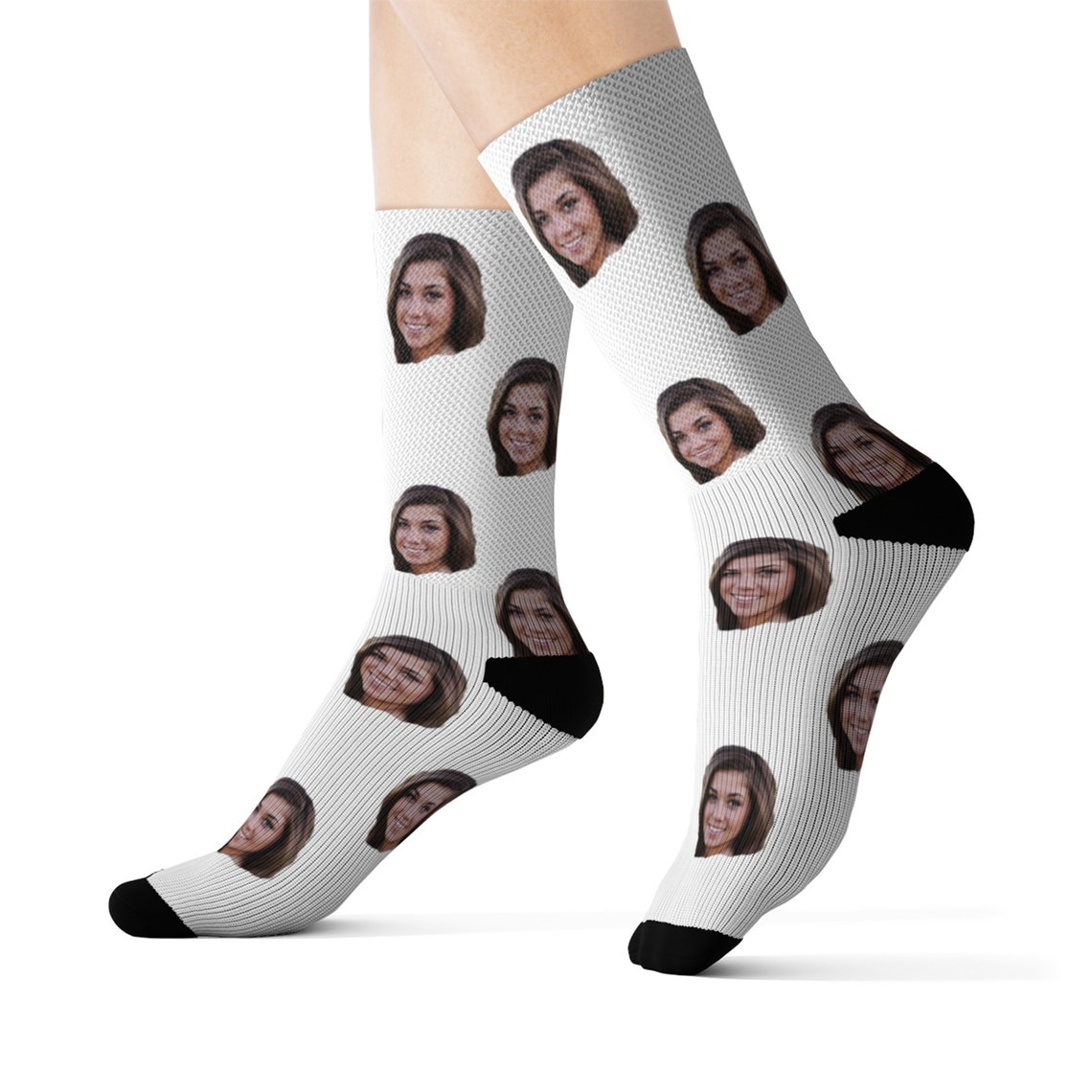 Custom Socks Photo Socks Personalized Photo Sockscustom | Etsy