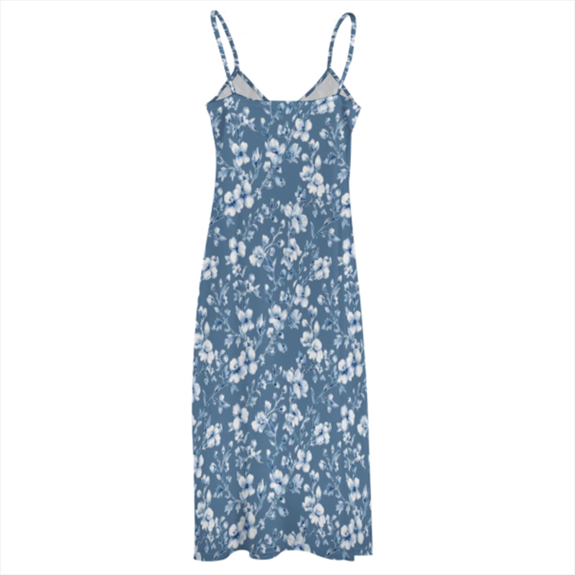 Floral Maxi Dress: Boho Spaghetti Strap Sleeveless Dress - S-5XL - Etsy