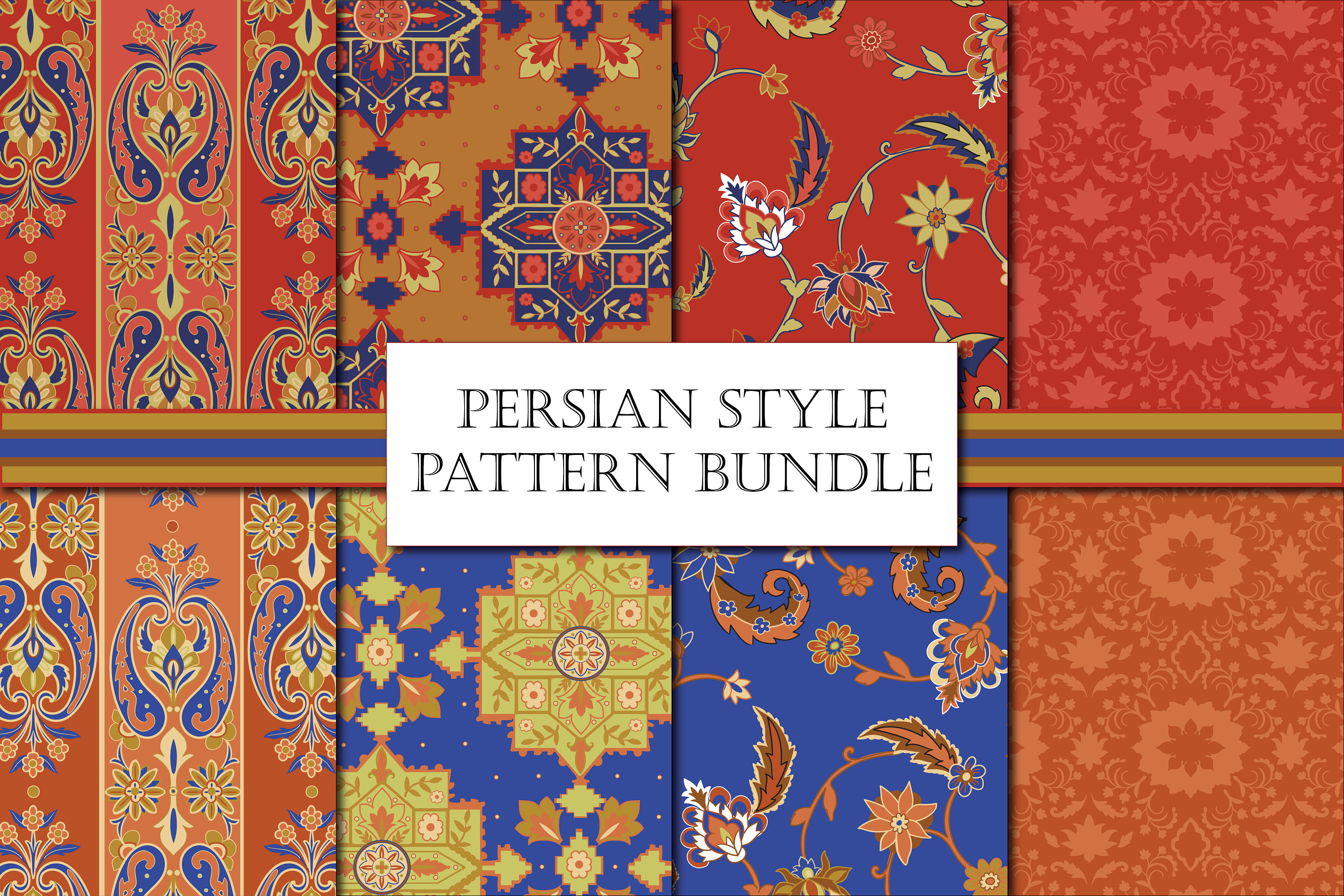 Persian Digital Papers Southwest Digital Papers Printable - Etsy