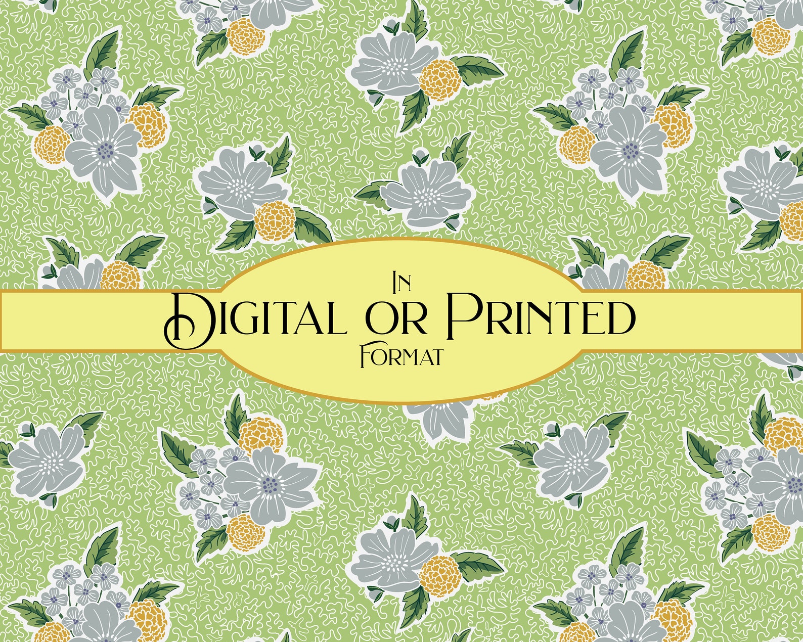 Garden Growth Garden Tools Garden Flowers Scrapbooking Digital Paper ...