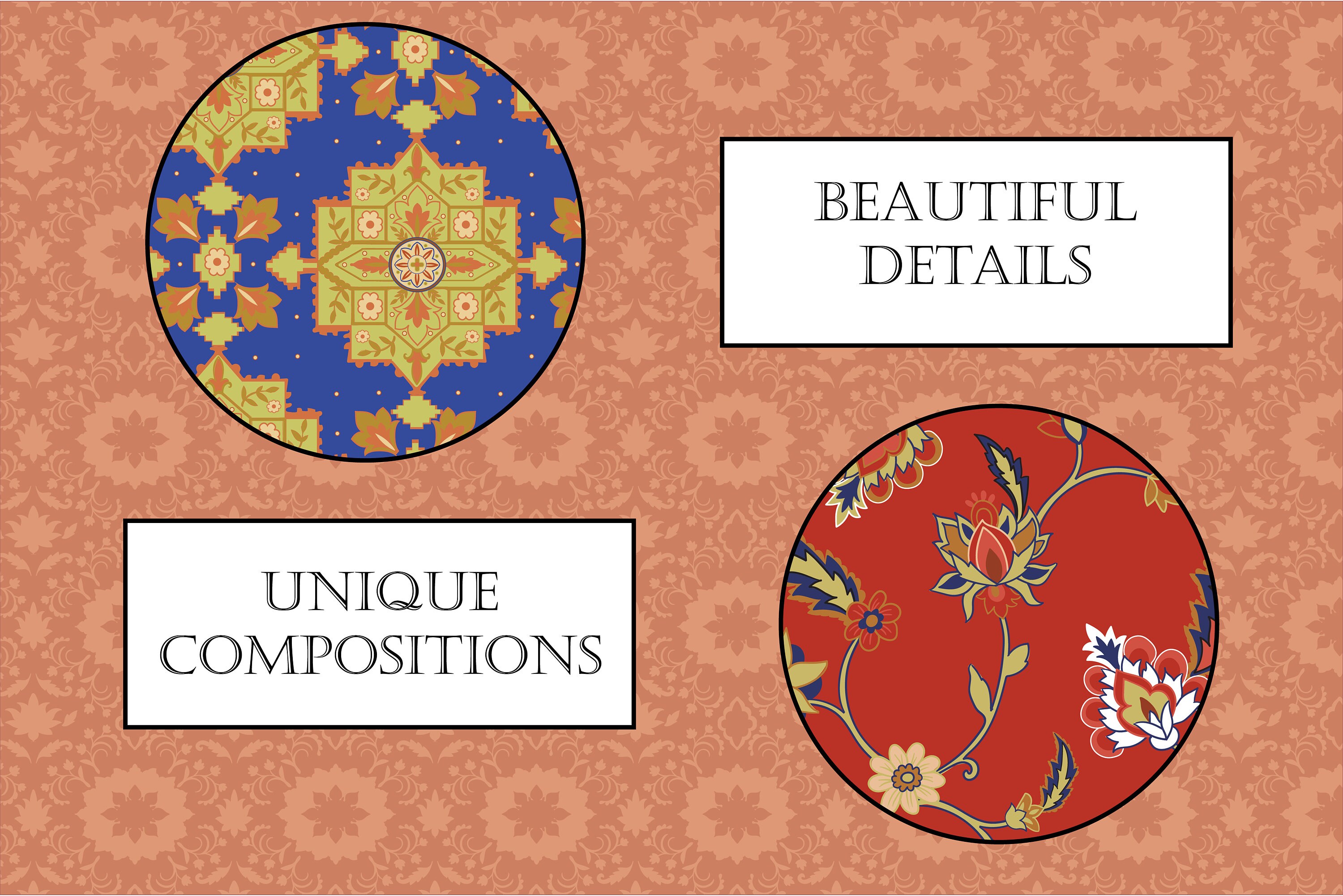 Persian Digital Papers Southwest Digital Papers Printable - Etsy