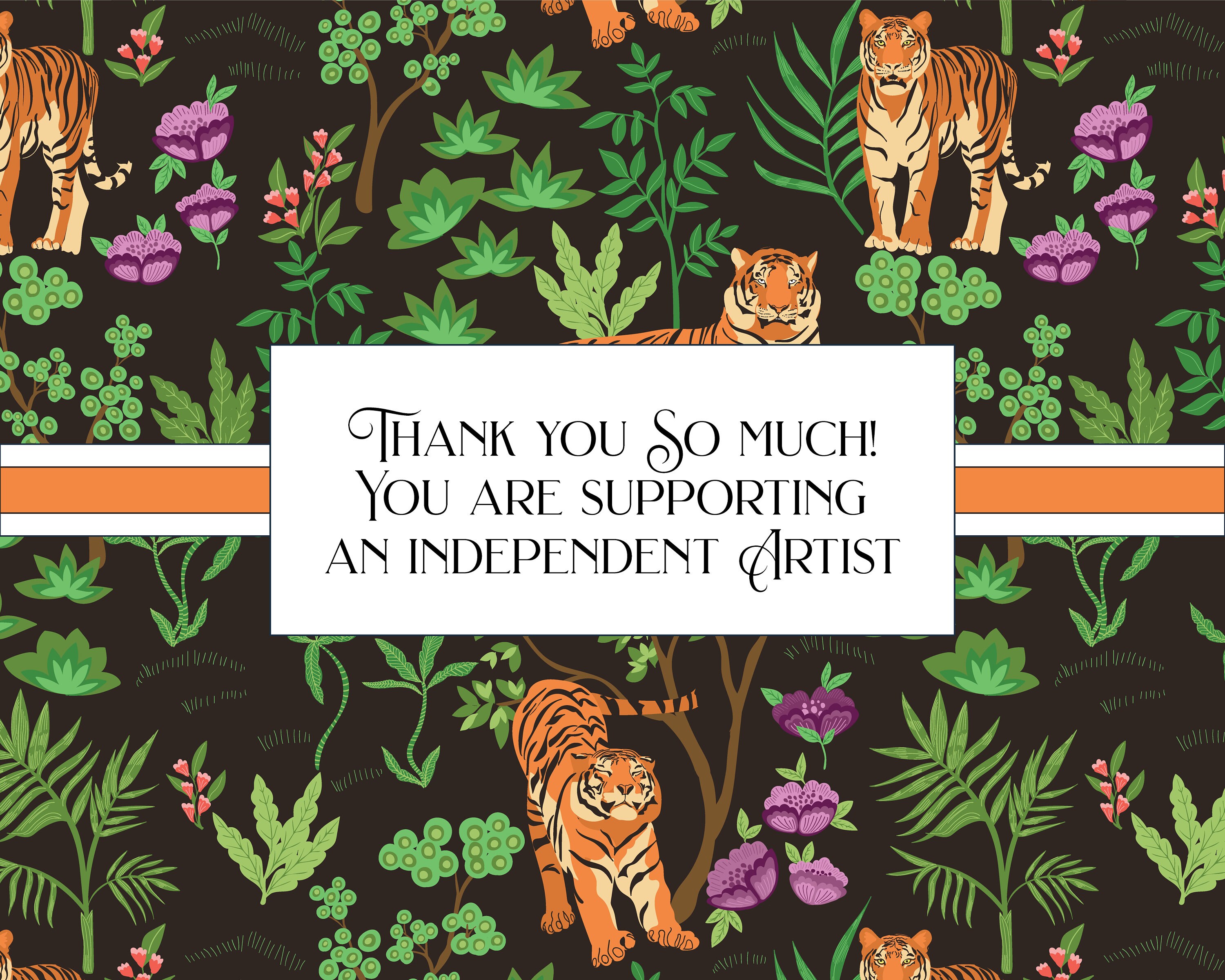 Chinoiserie Digital Papers Tiger Theme Tiger Wallpaper - Etsy