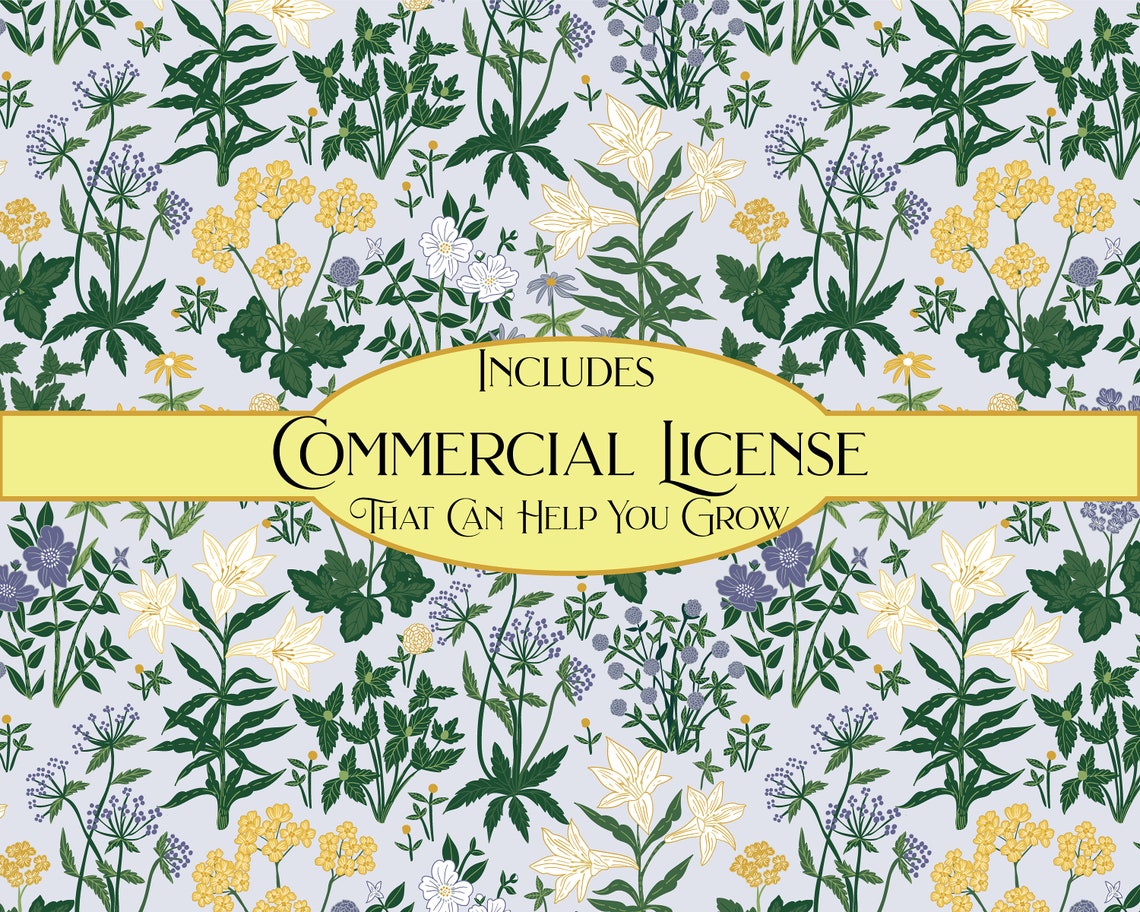 Garden Growth Garden Tools Garden Flowers Scrapbooking Digital - Etsy