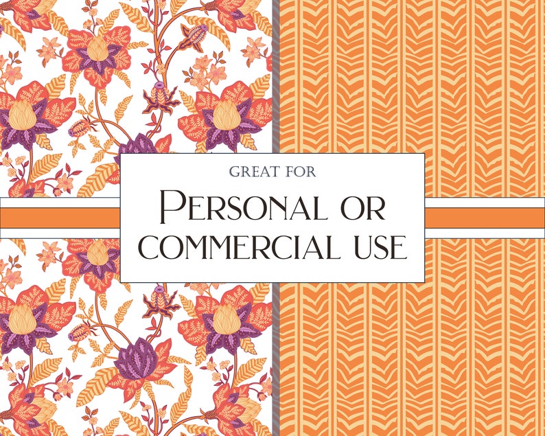 Chinoiserie Digital Papers Tiger Theme Tiger Wallpaper - Etsy