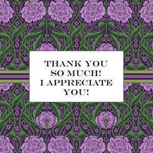 William Morris Purple Floral Digital Paper: Seamless Textile Designs ...