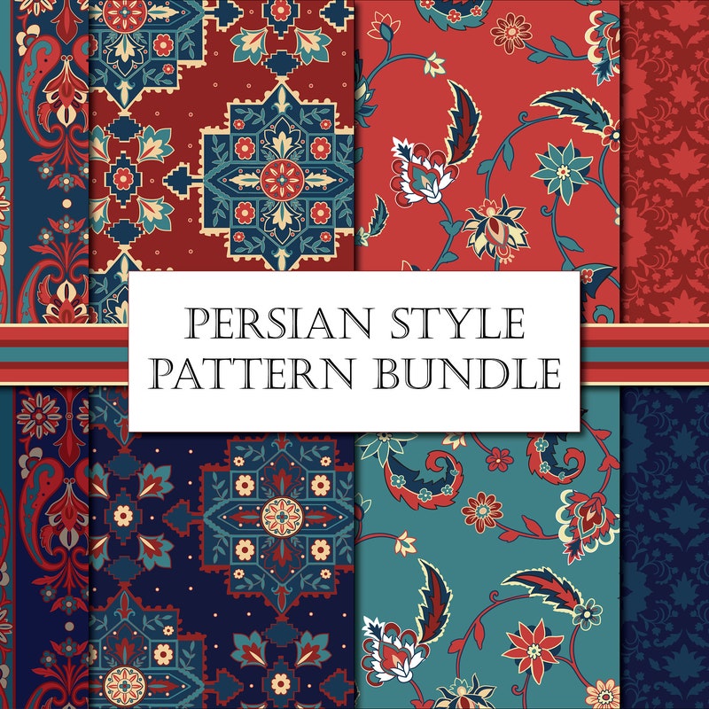 Persian Pattern - Etsy