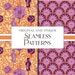Chinoiserie Digital Papers Tiger Theme, Tiger Wallpaper, Seamless ...