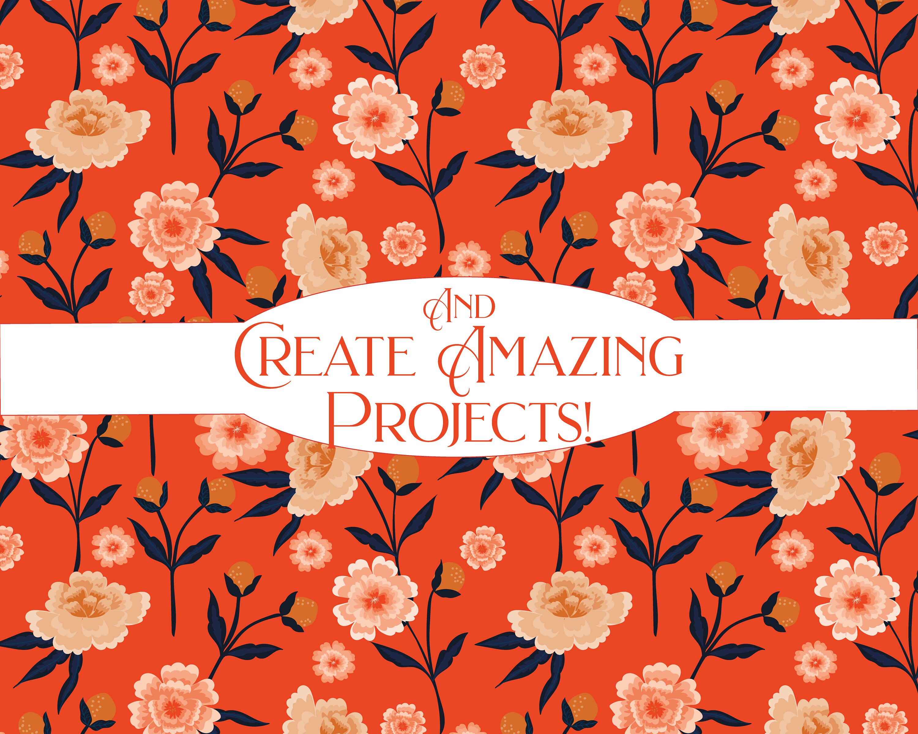 Asian Digital Papers Modern Chinoiserie Digital Papers Red - Etsy