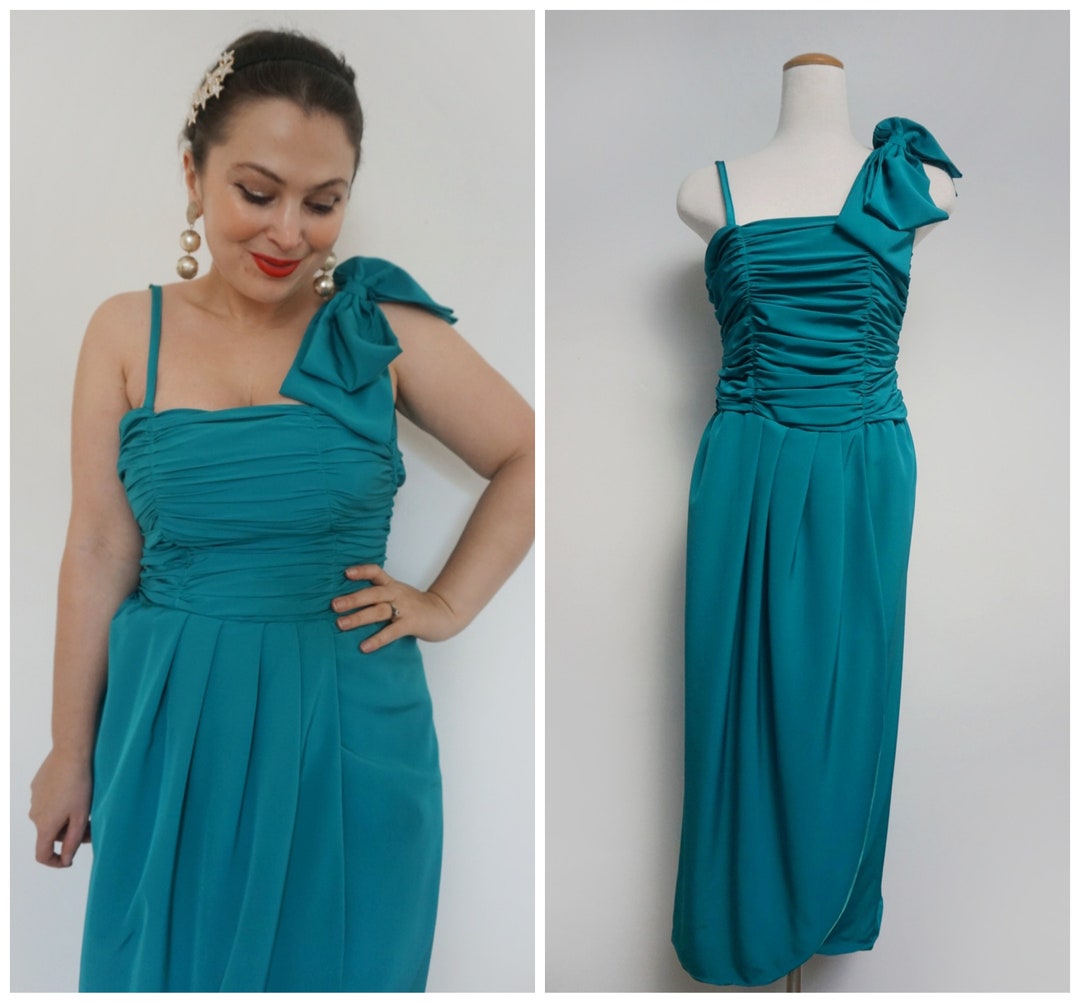 1970s Cocktail Dress | Studio 54 | 70s Formalwear | Party Dress | Size Small - Etsy