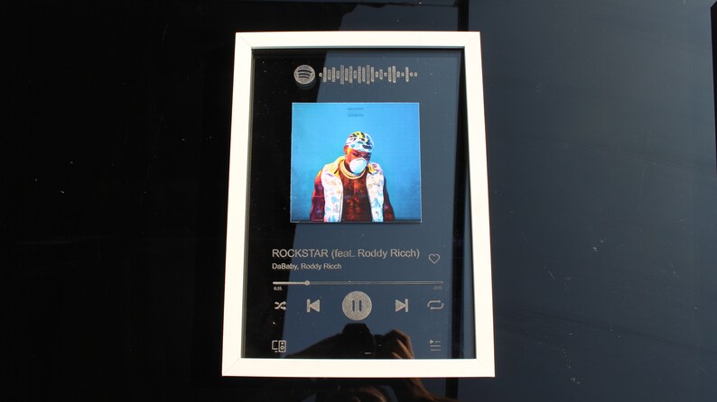 Acrylic Spotify Song Frame Engraved | Etsy Acrylic Spotify Song Frame Engraved | Etsy