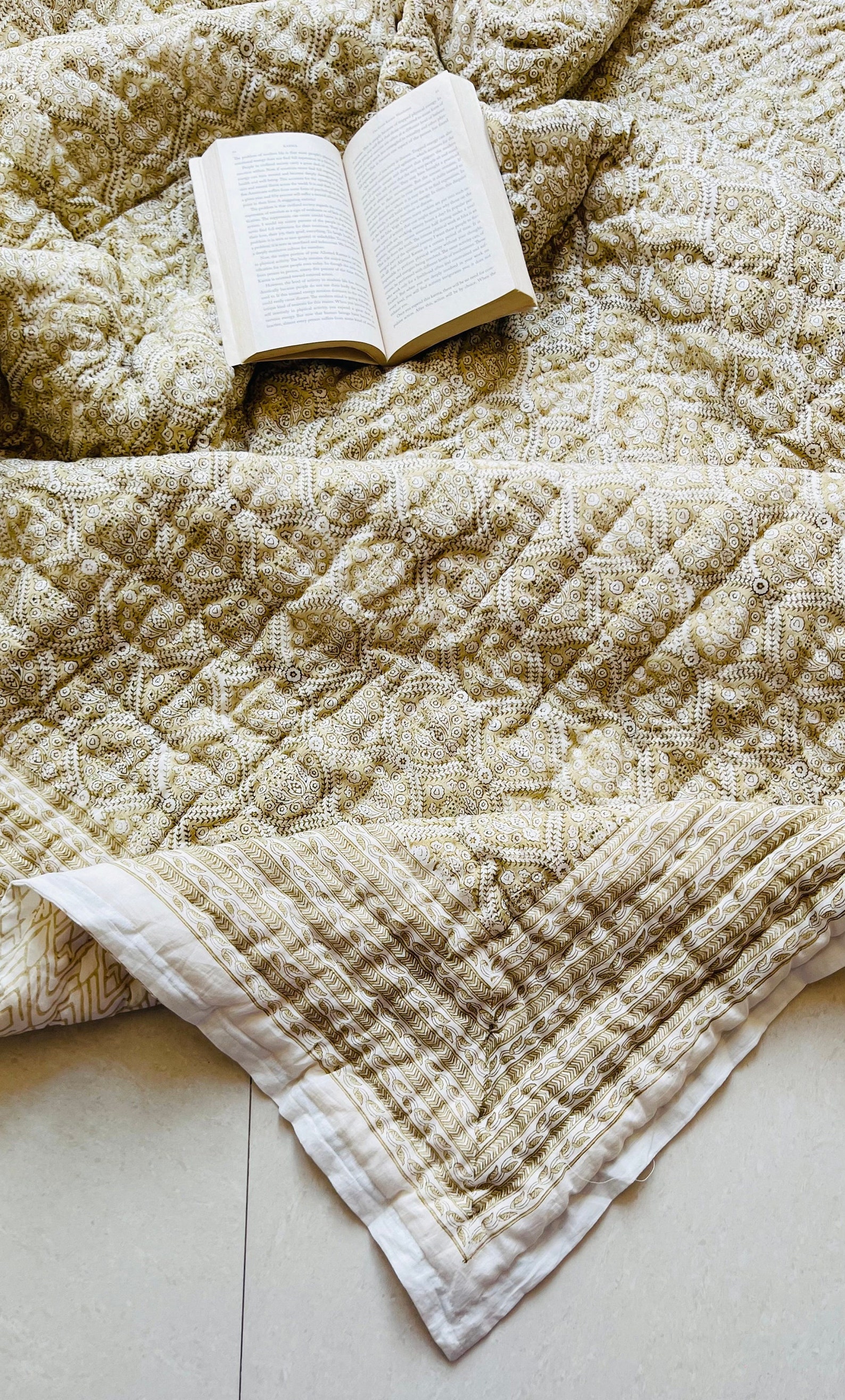 Reversible Quilt Soft Cotton Quilt Handblock Print Quilt - Etsy