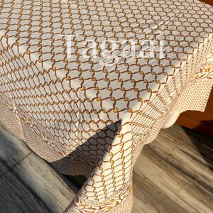 Modern Farmhouse Tablecloth, Bohemian Tablecloth, Indian Tablecloth ...