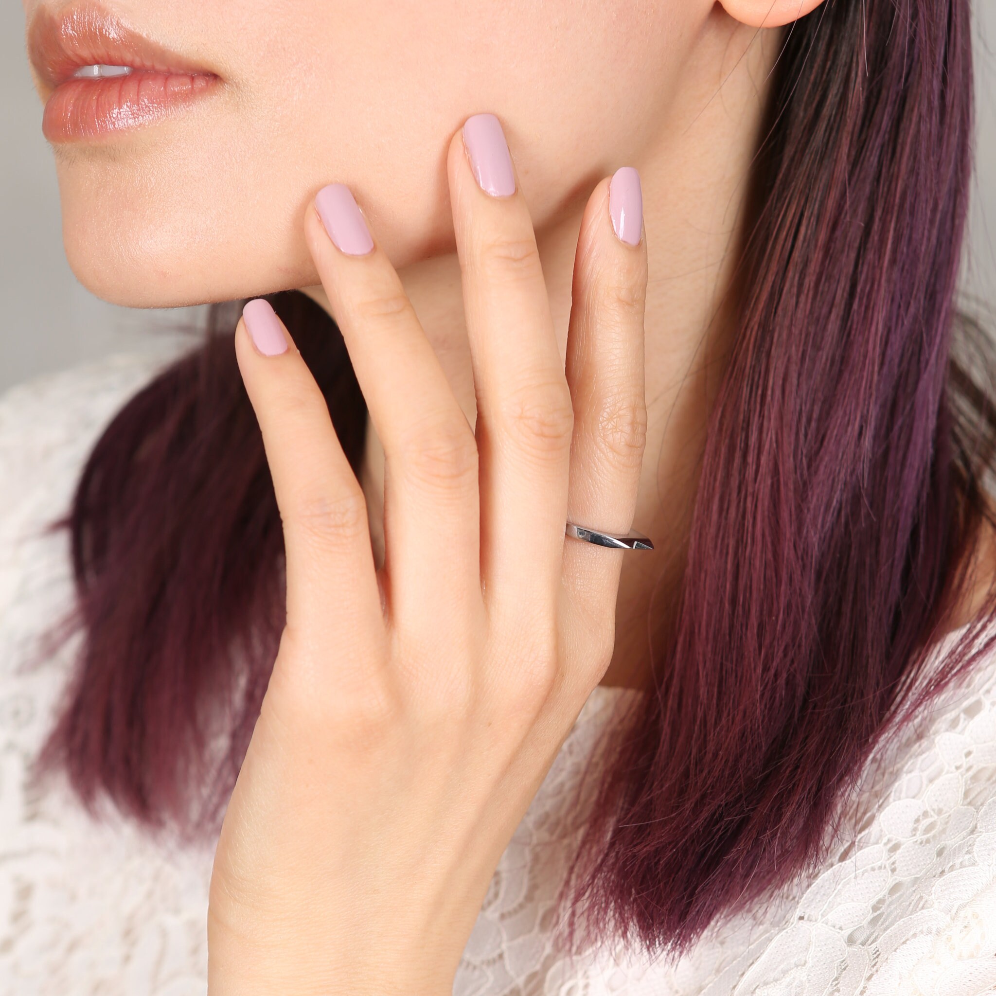 Duo Stacker Minimalist Double Point Spike Ring - Etsy