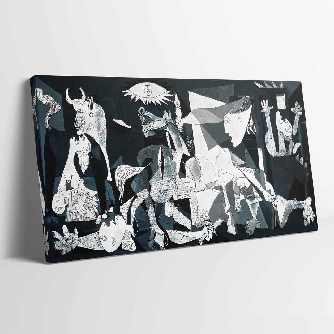 Pablo Picasso Guernica Stretched Canvas Print Modern Wall Art Home ...