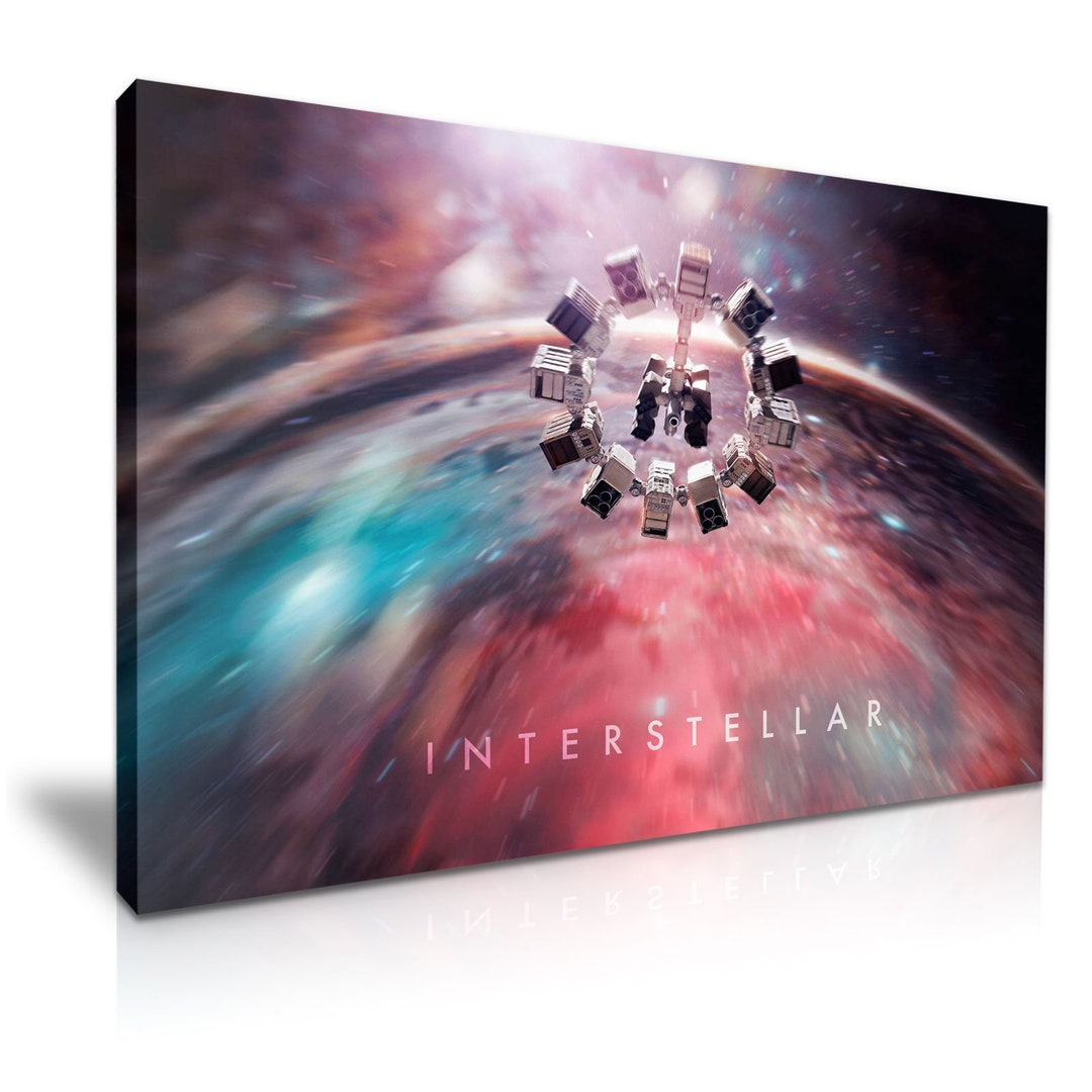 Interstellar Stretched Canvas Wall Art Deco ~ More Size - Etsy UK