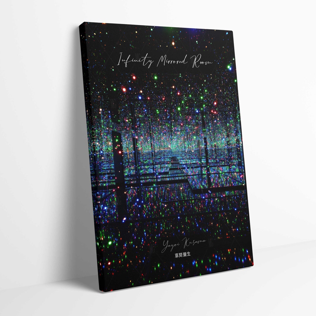 Yayoi Kusama Infinity Mirrored Room Stretched Canvas Print - Etsy