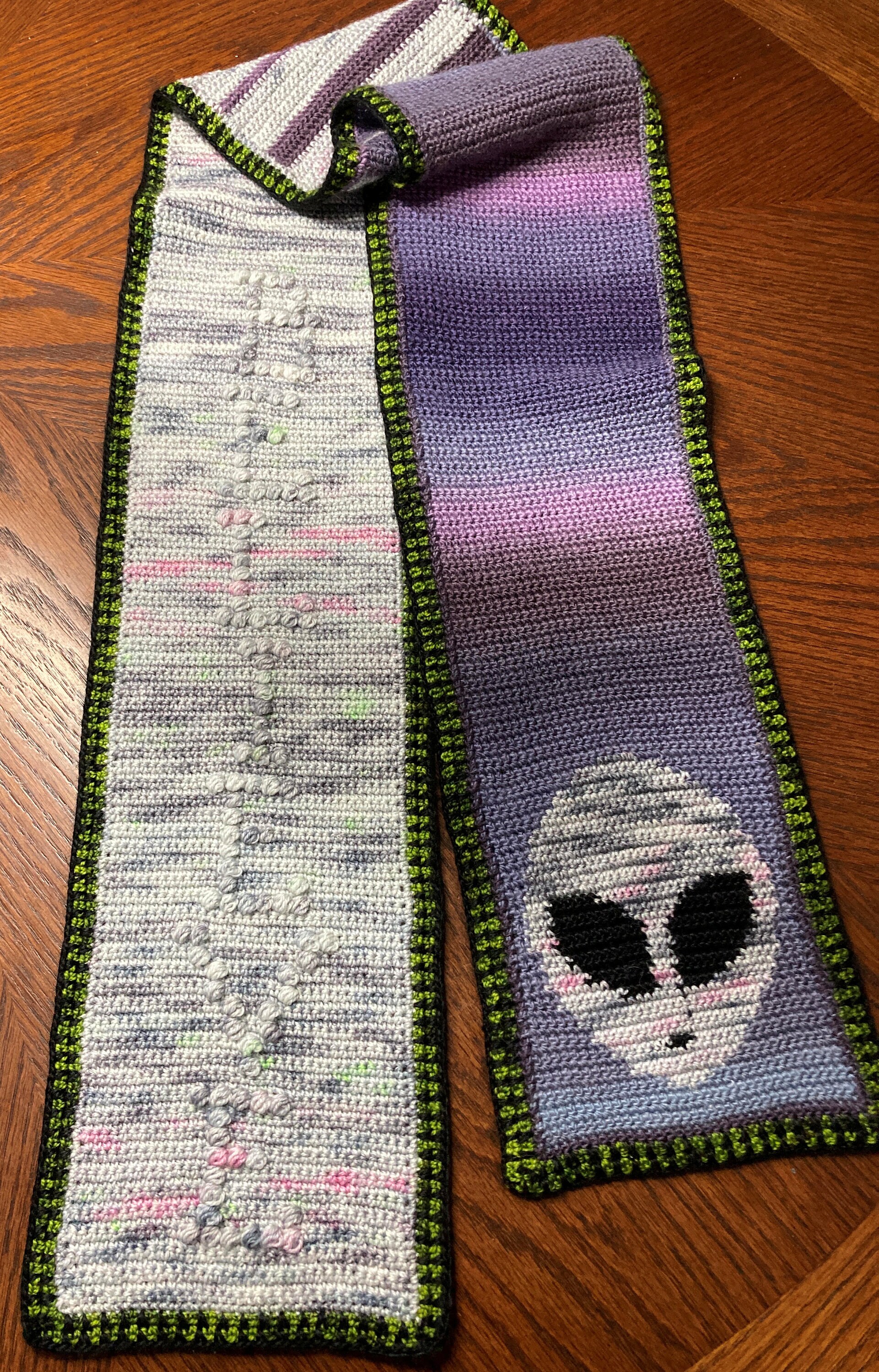 Believe in Aliens, Grey Alien Tin Foil Hat and Scarf, CROCHET PATTERN ...