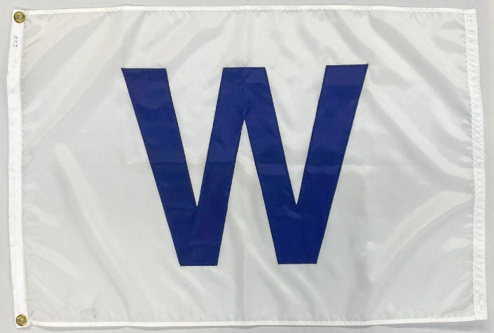 Win Flag Sewn W Flag Fly the W - Etsy