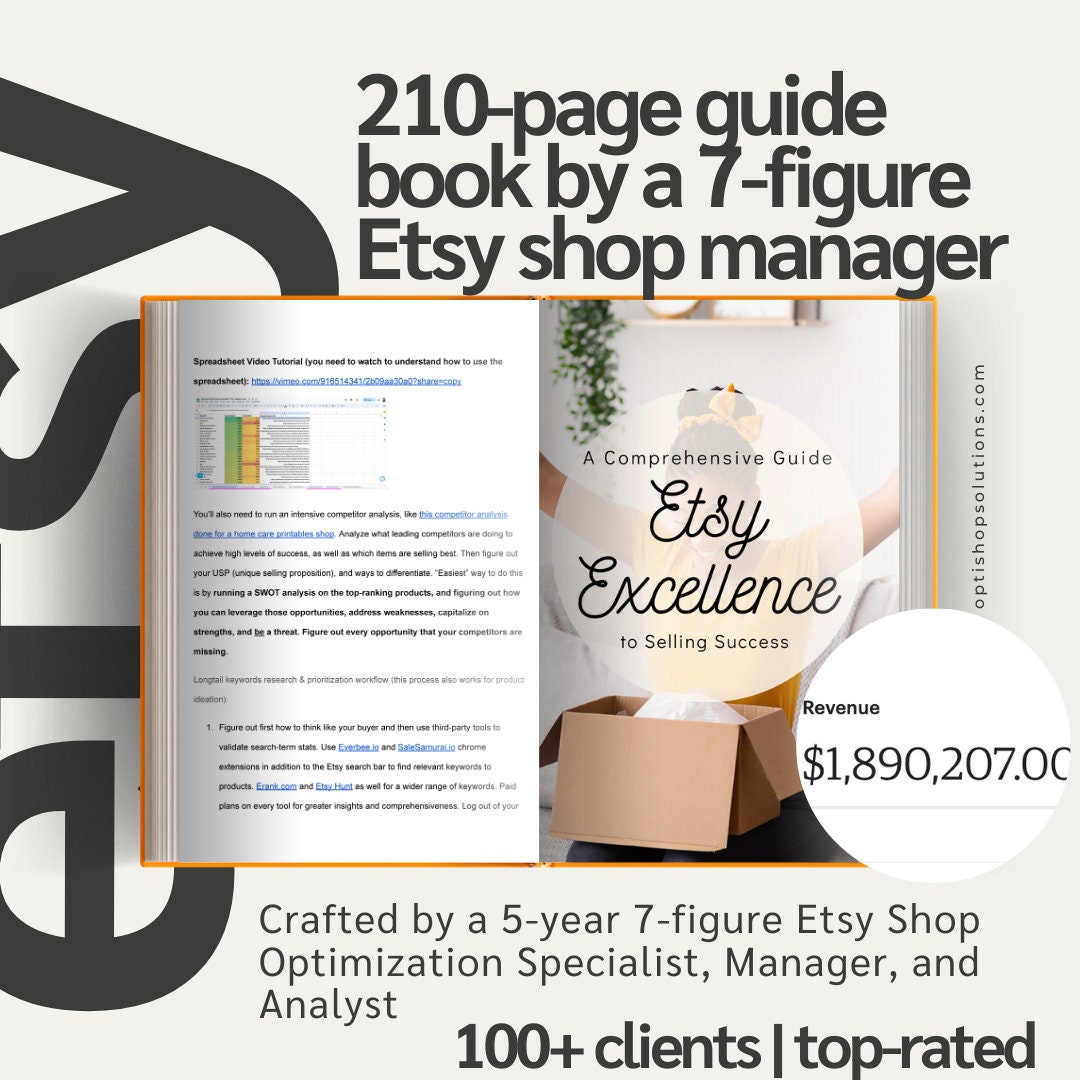 How to Sell on Etsy Guide, Etsy Selling Guide, Rank on Etsy, New Etsy ...