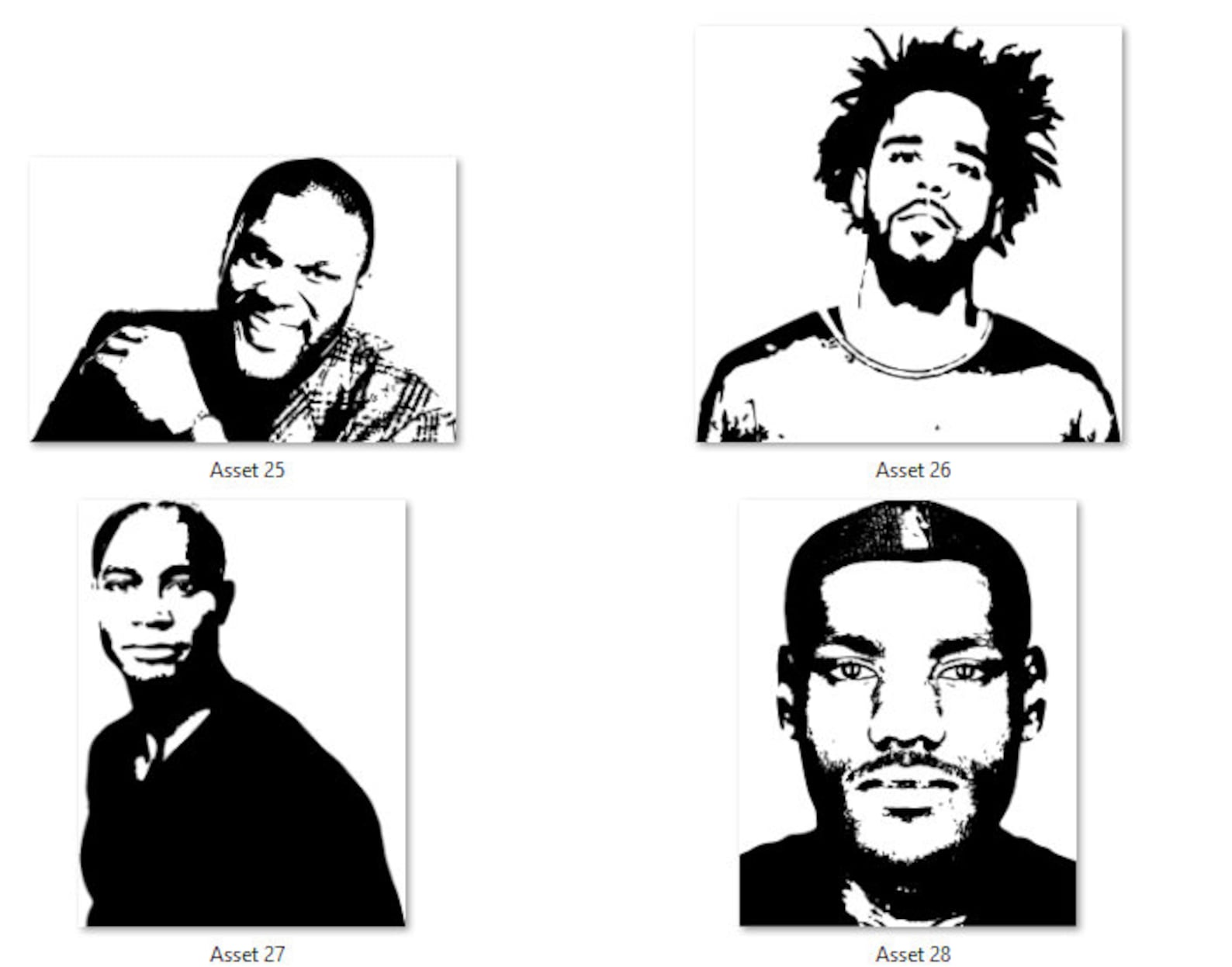 30 Famous Black Men SVG Bundle, Black Girl Magic SVG, Black Woman ...