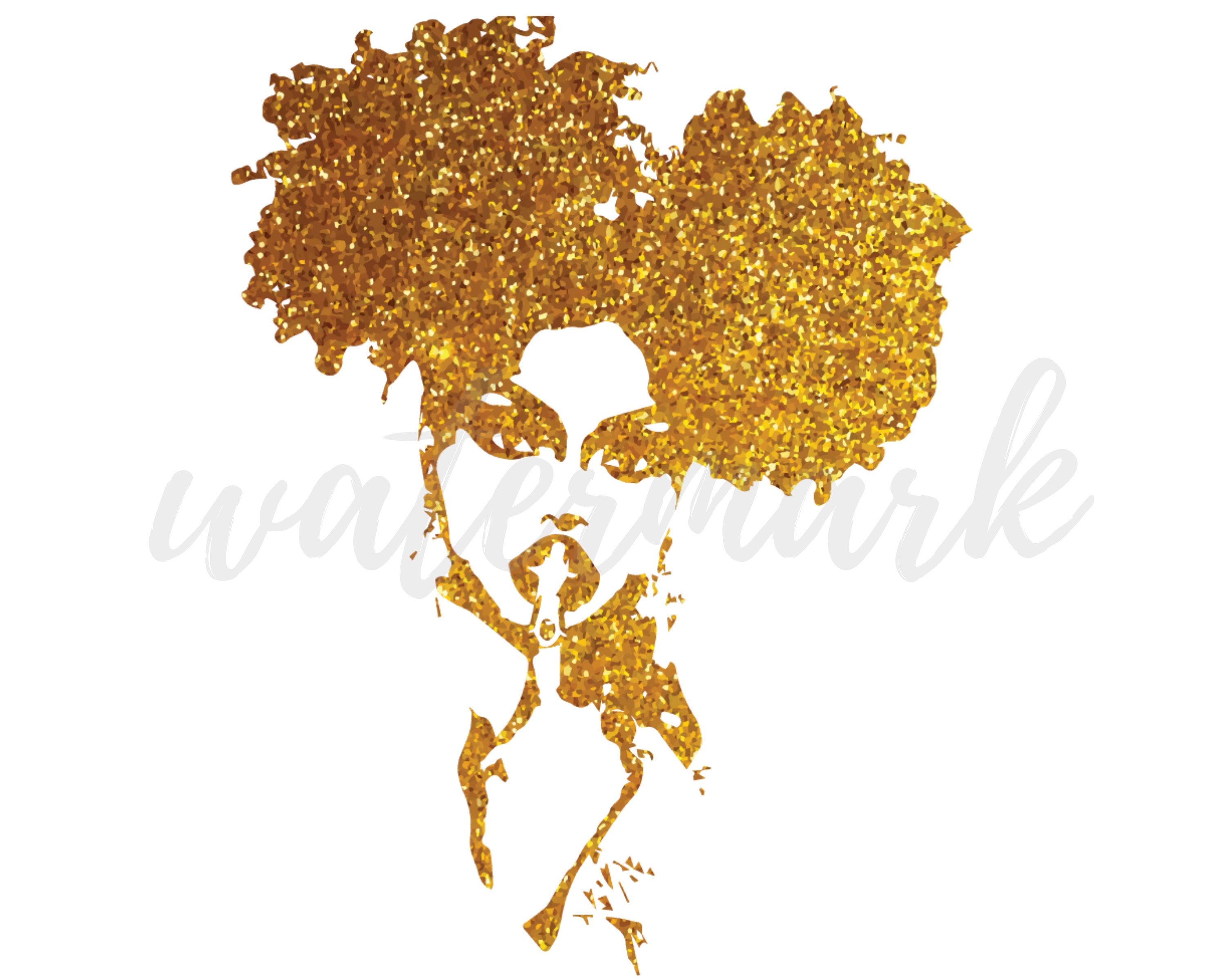 Black Girl Magic SVG Bundle Natural Hair SVG Black | Etsy