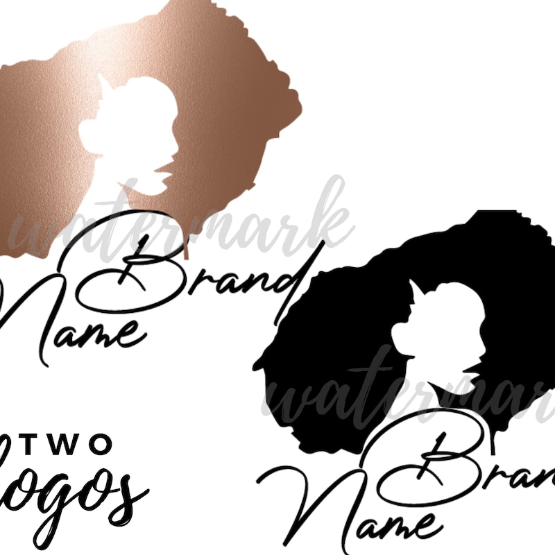 Black Girl Logo - Etsy
