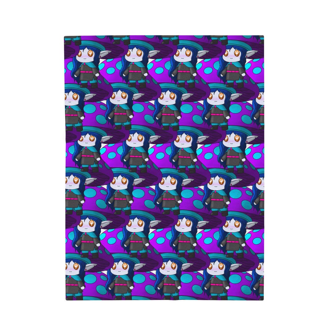 Colorful Cartoon Character Plush Blanket, Cozy Throw, Kids Room Decor ...