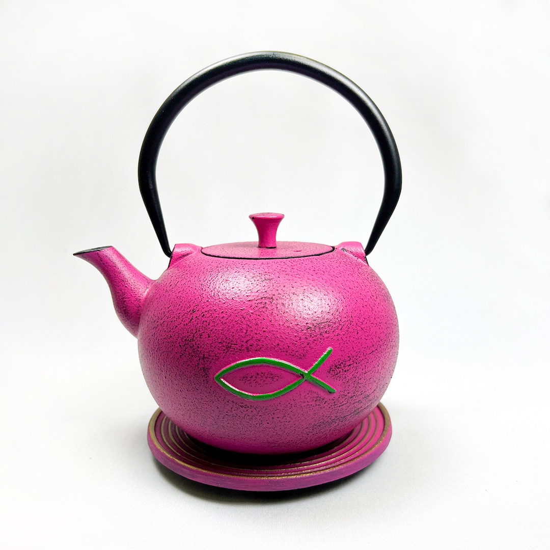 Cast Iron Teapot Iron Jug Cast Jug Kyokai 1.0l - Etsy