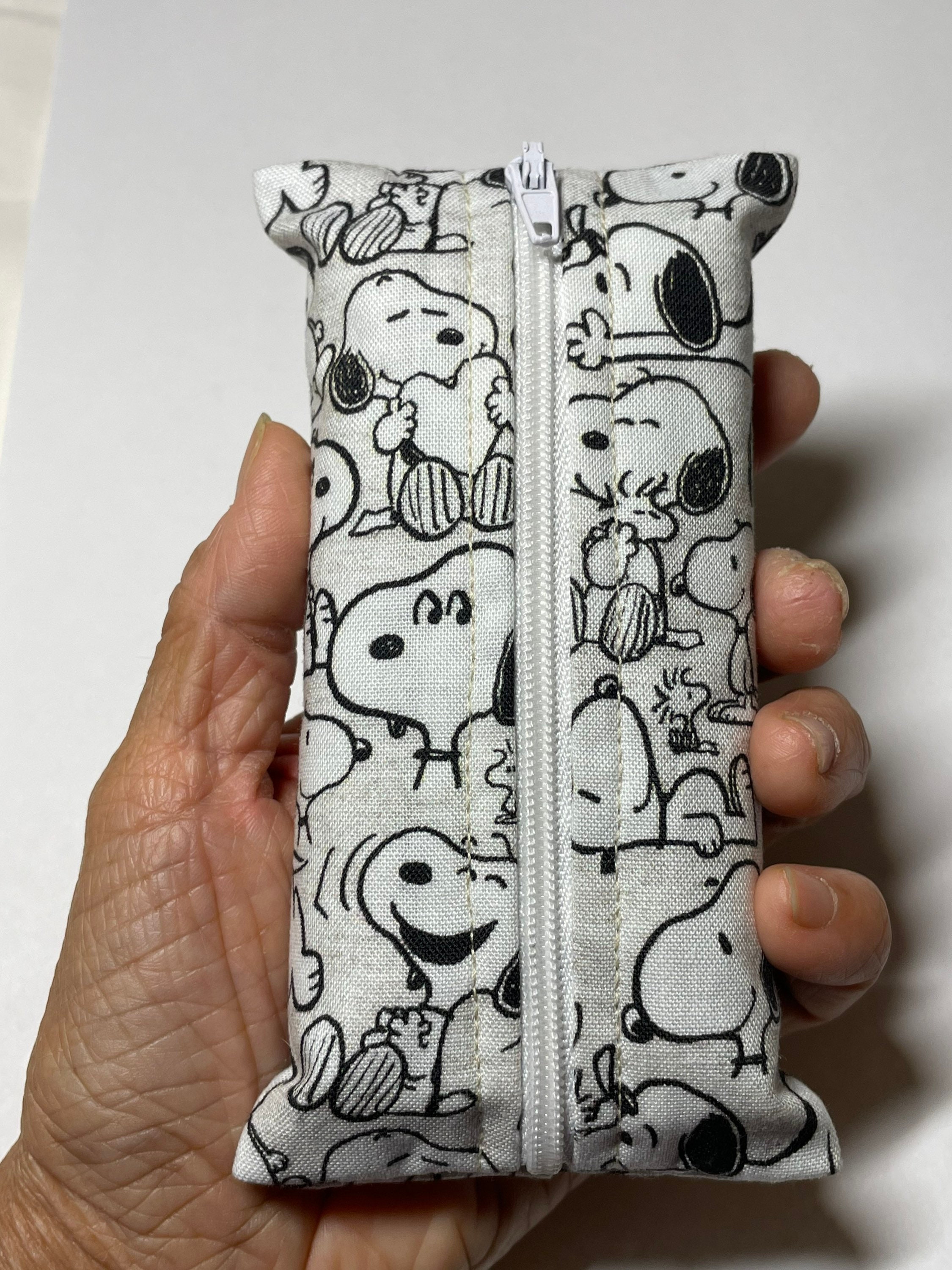 Zippered Pocket Tissue Holder Travel Tissue Pouch Snoopy - Etsy