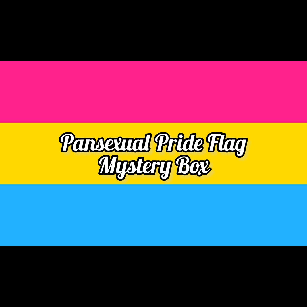 Pansexual Pride Flag Mystery Box small, Pan, Pride 2024, Queer, Lgbt ...
