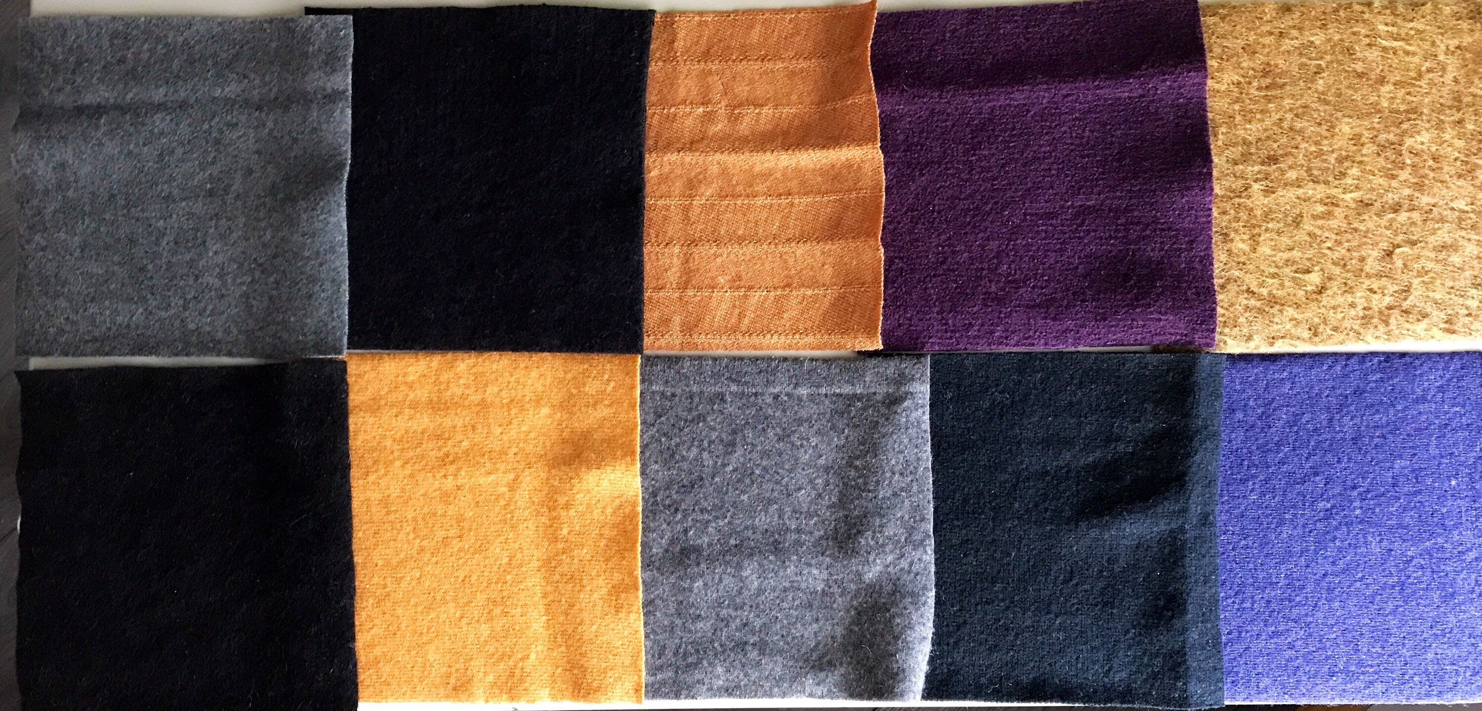 Felted Wool Squares 7”x7”, DIY Craft, Mittens, Penny Rugs, Applique ...