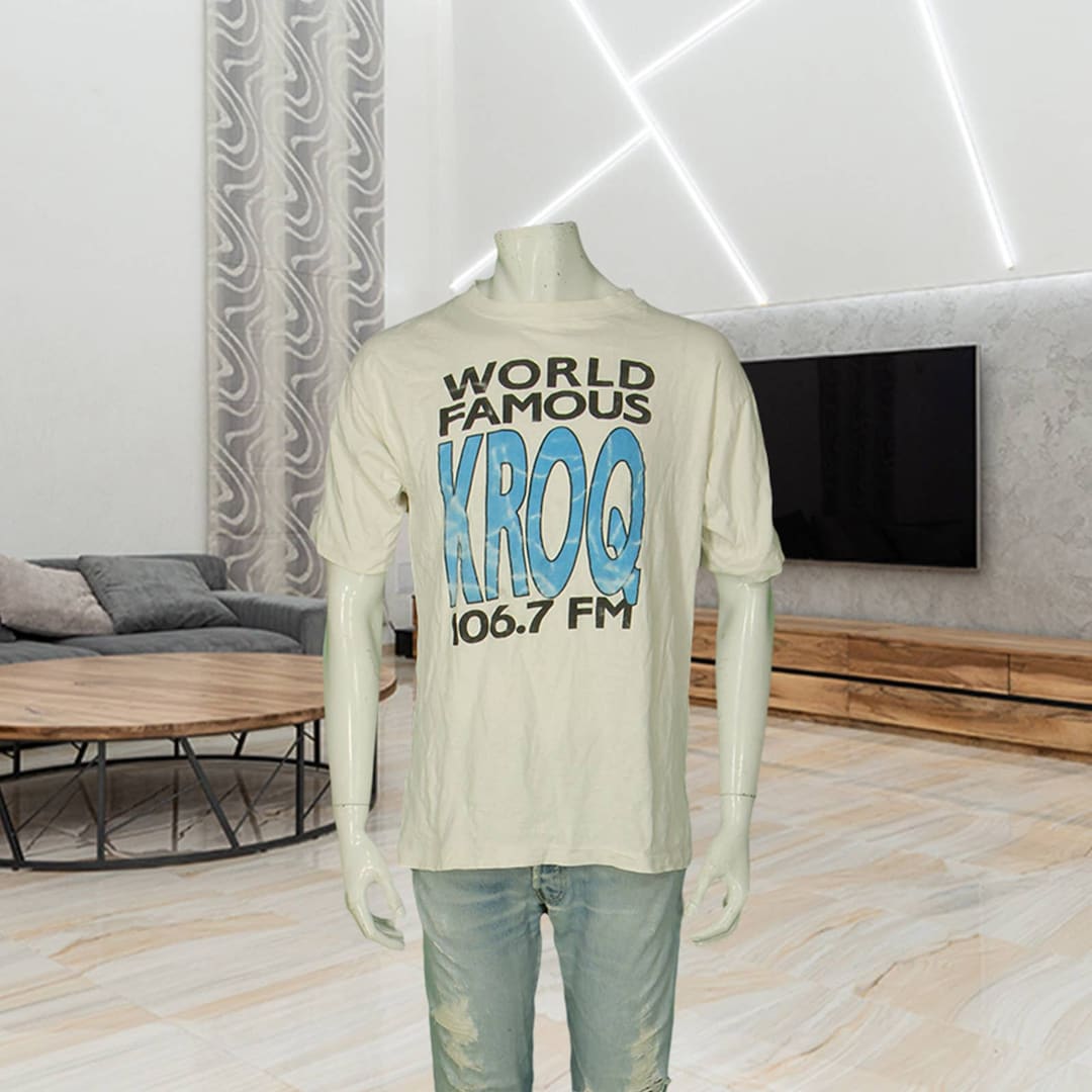 Vintage World Famous KROQ 106.7 FM Single Stitch T Shirt Tee L - Etsy